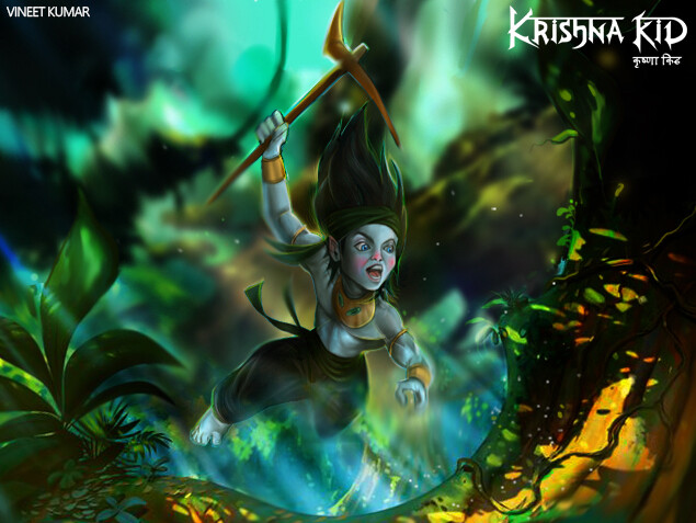 Vineet Kumar - Balarama in action