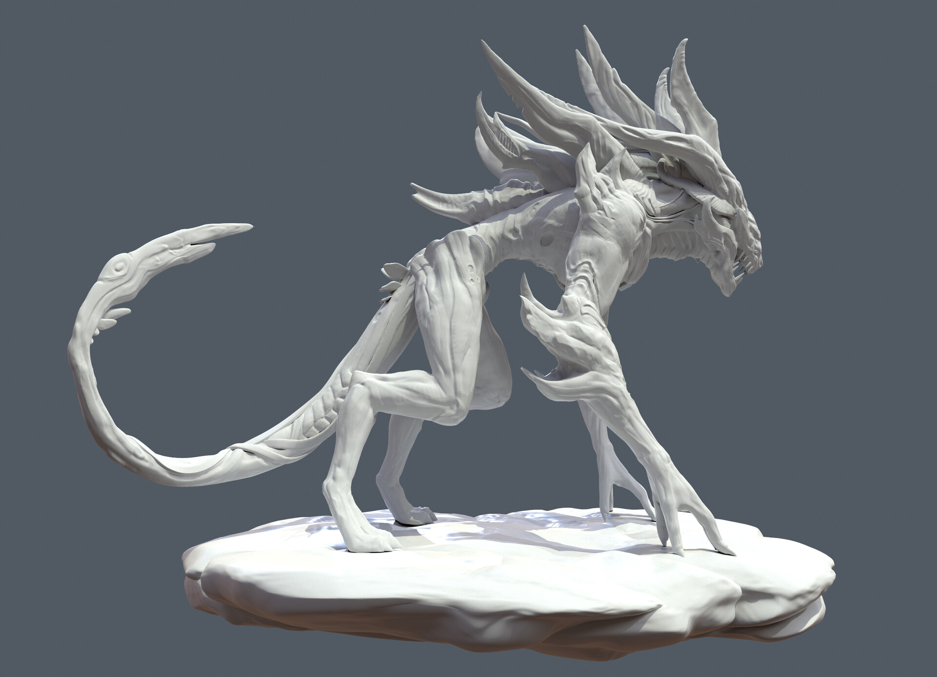 creature sculpt
