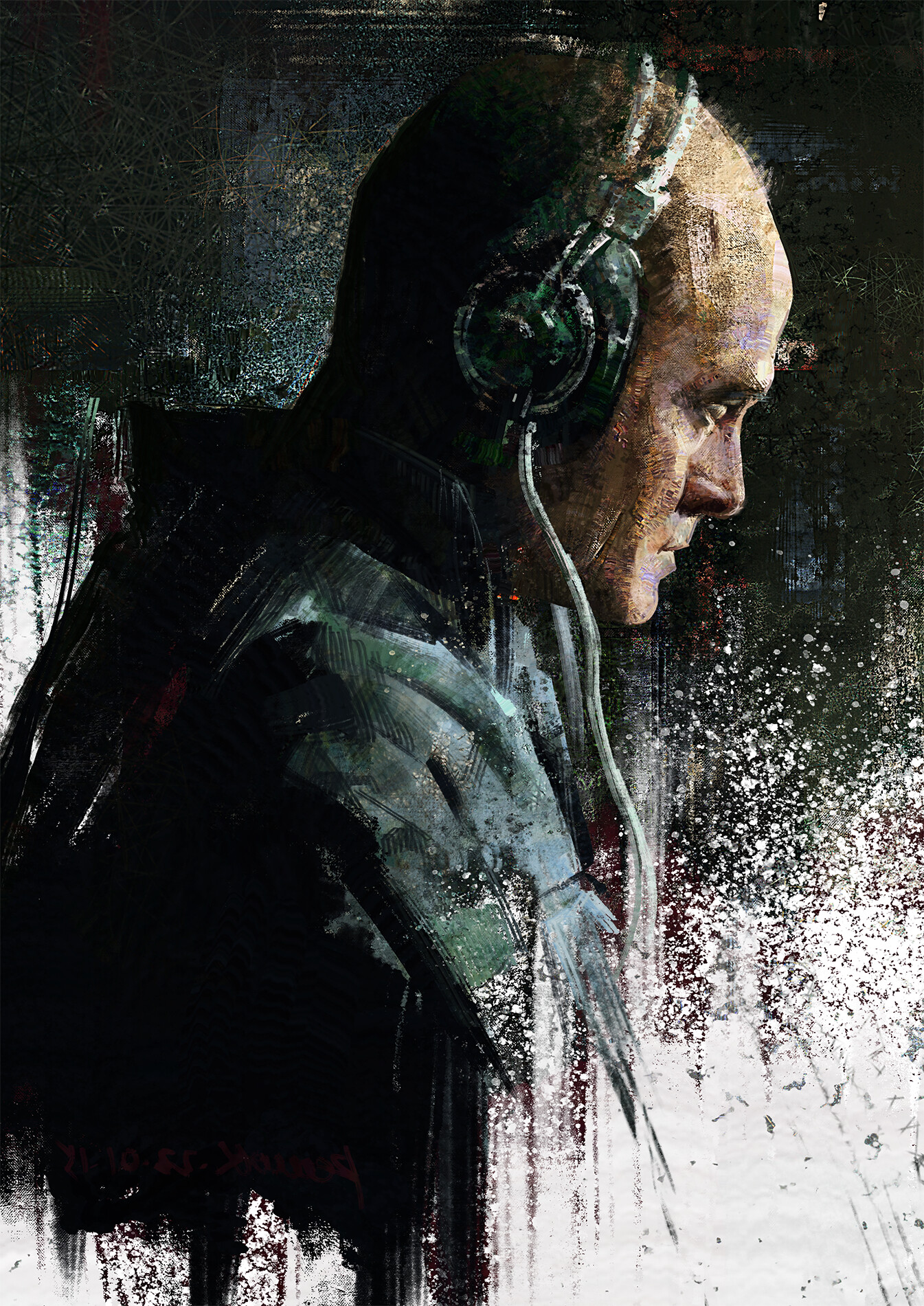 ArtStation - 窃听风暴 Das Leben der Anderen-Hauptmann Gerd Wiesler-220114