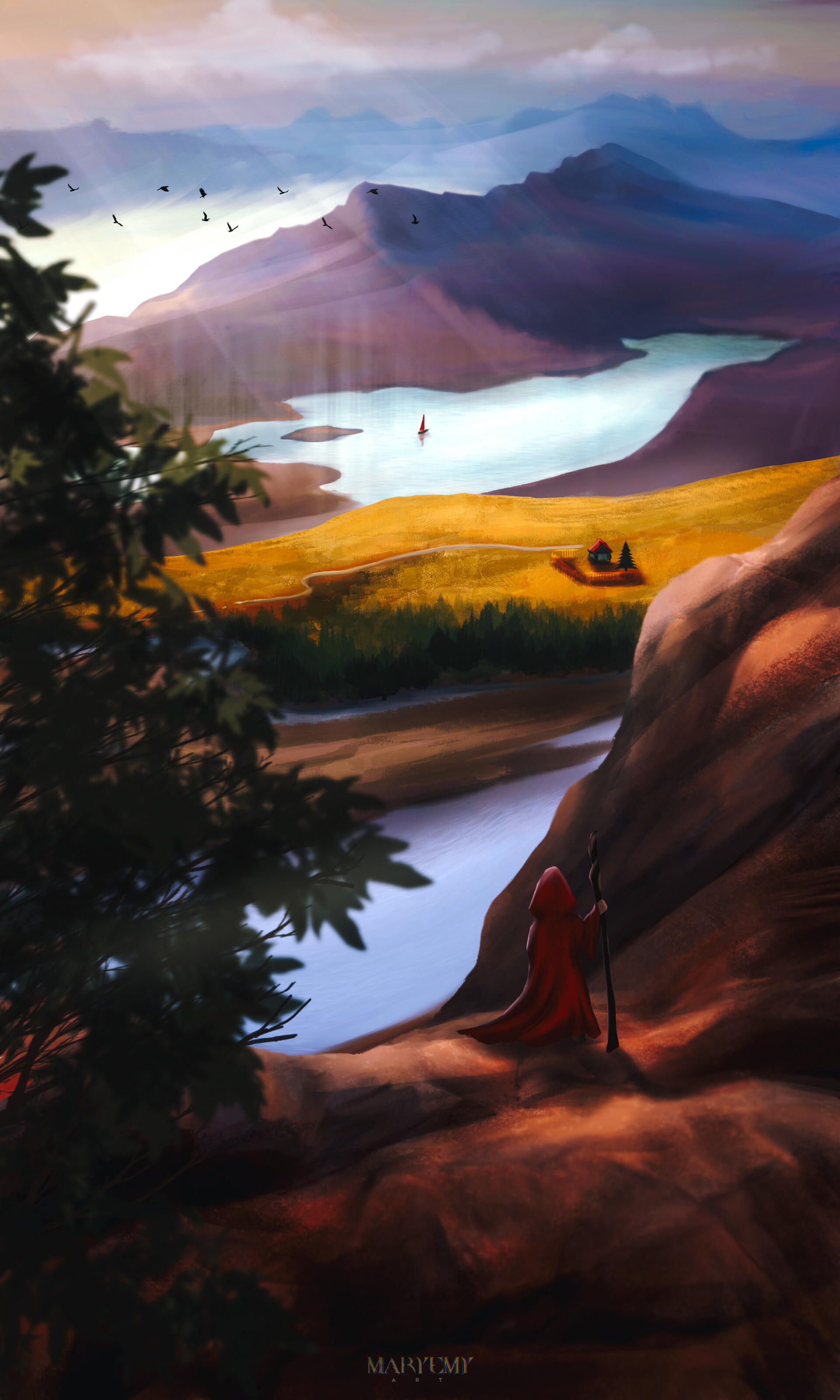 ArtStation - Fantasy digital illustration