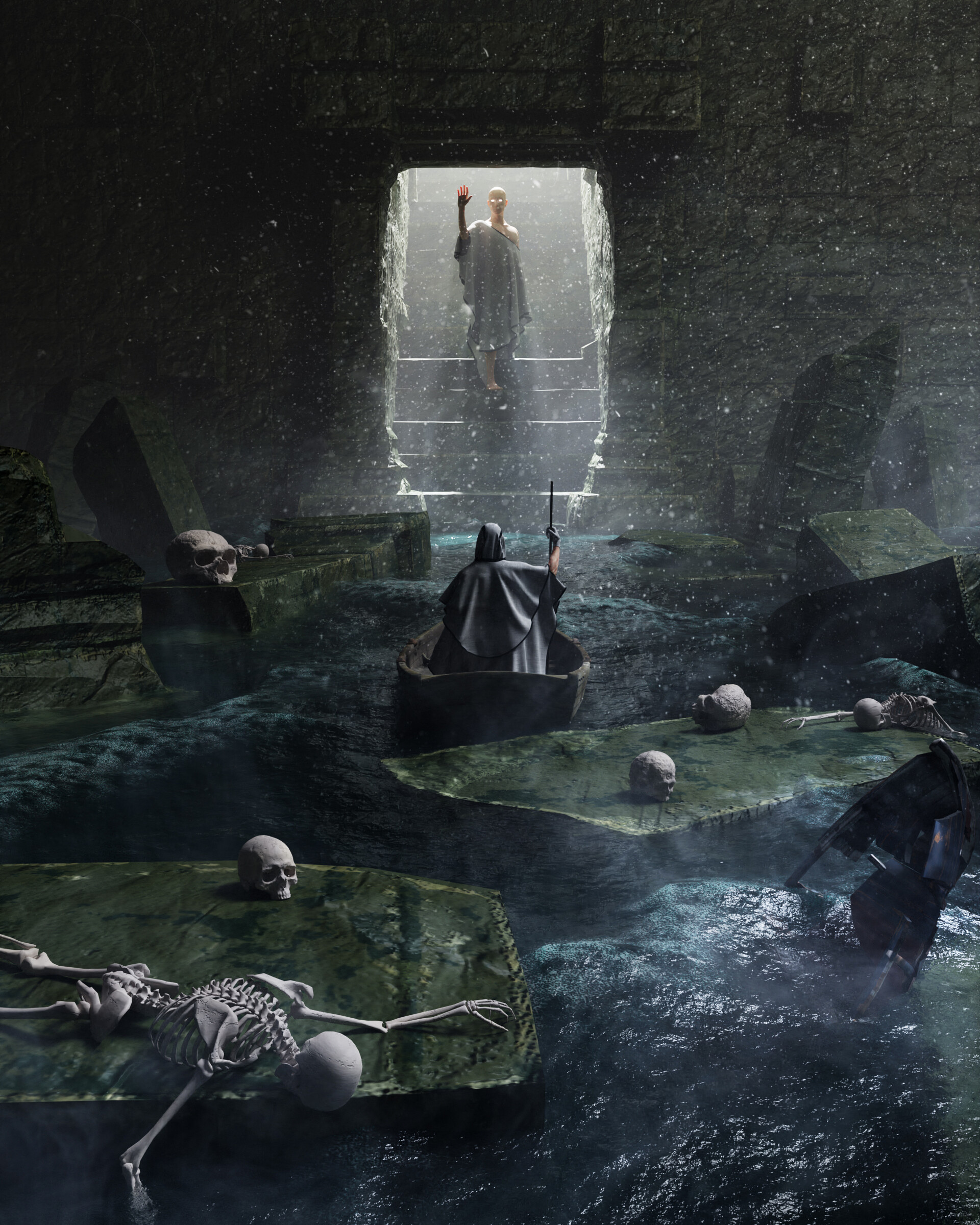 ArtStation - Torrent Temple