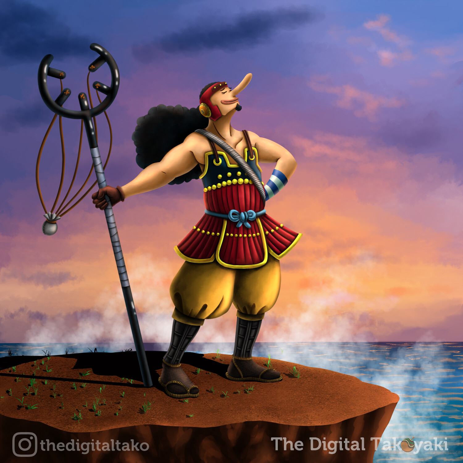 ArtStation - The hero of Onigashima