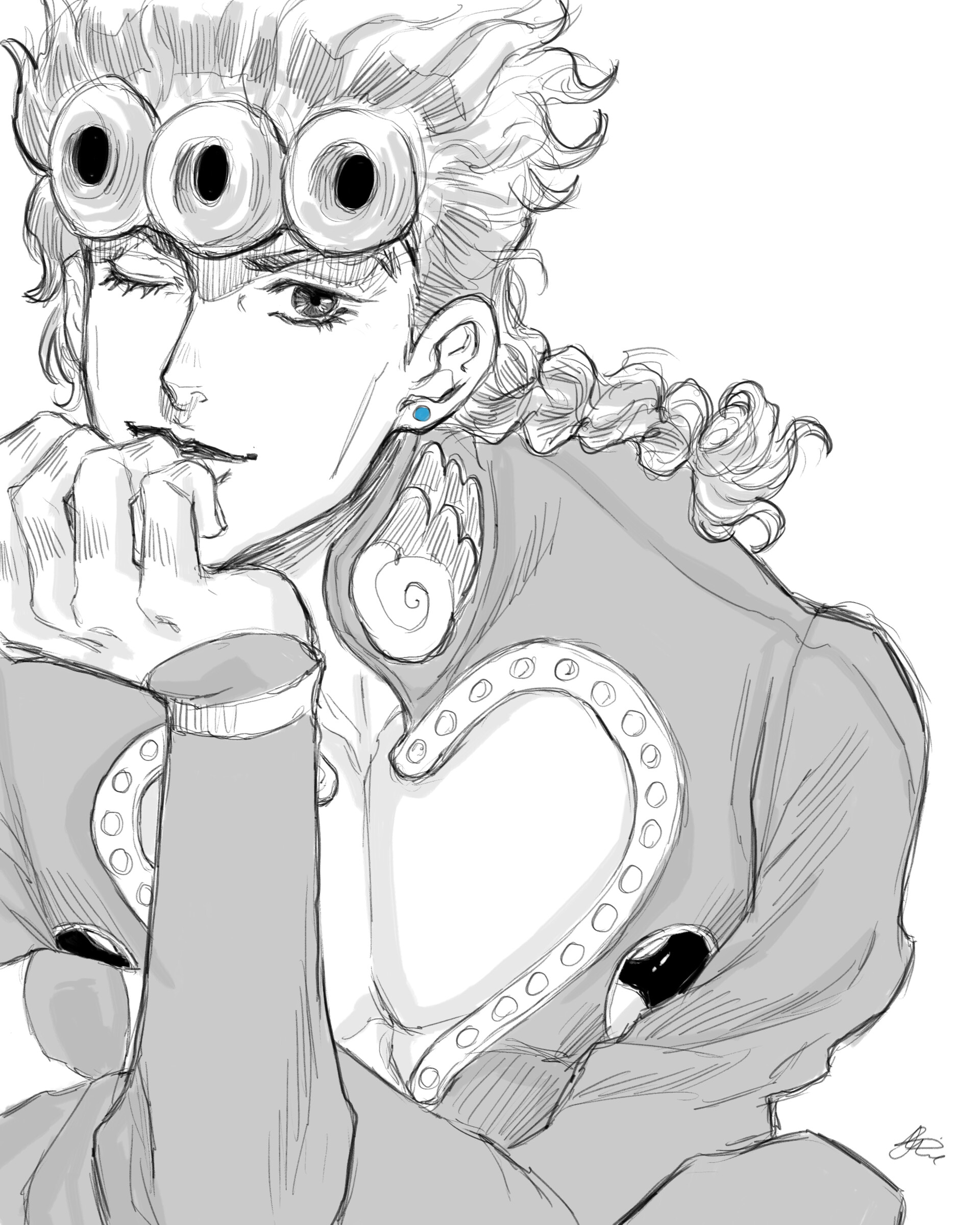 ArtStation - giorno giovanna jojo