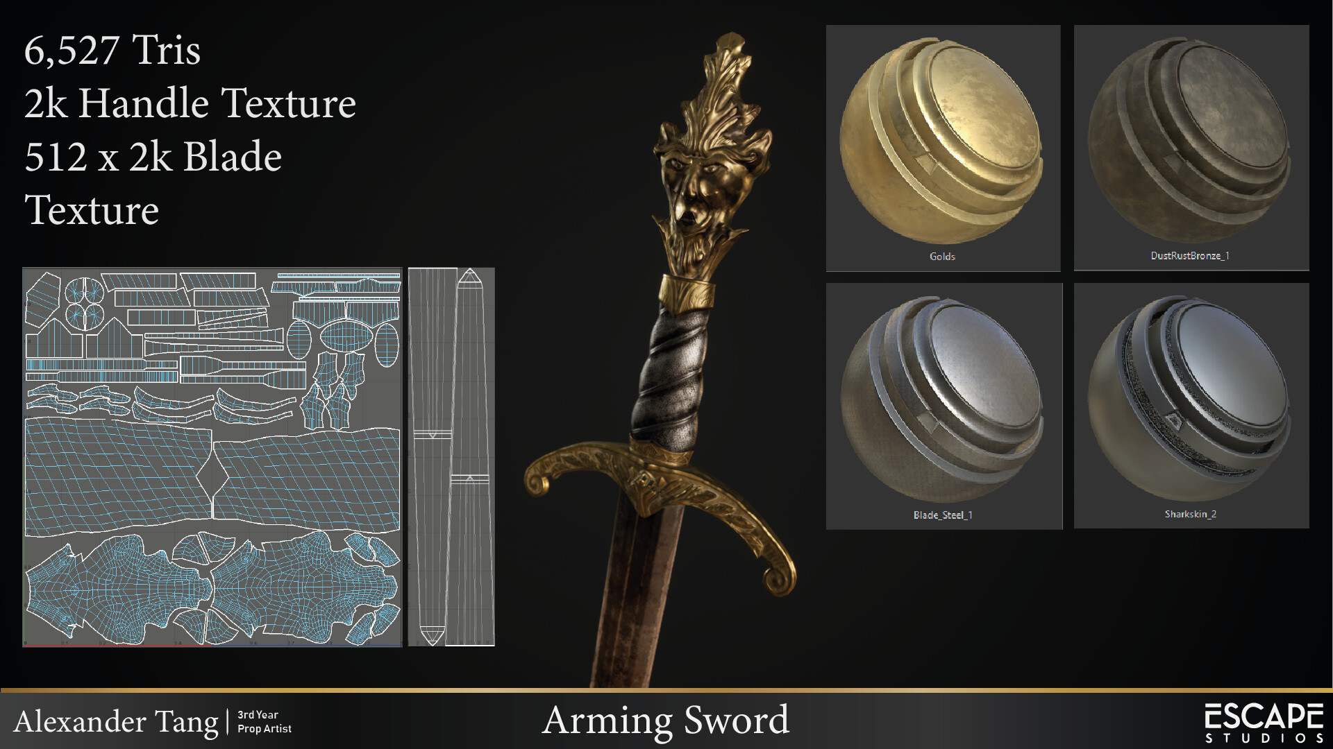 Alex Tang - Wallace Collection Arming Sword