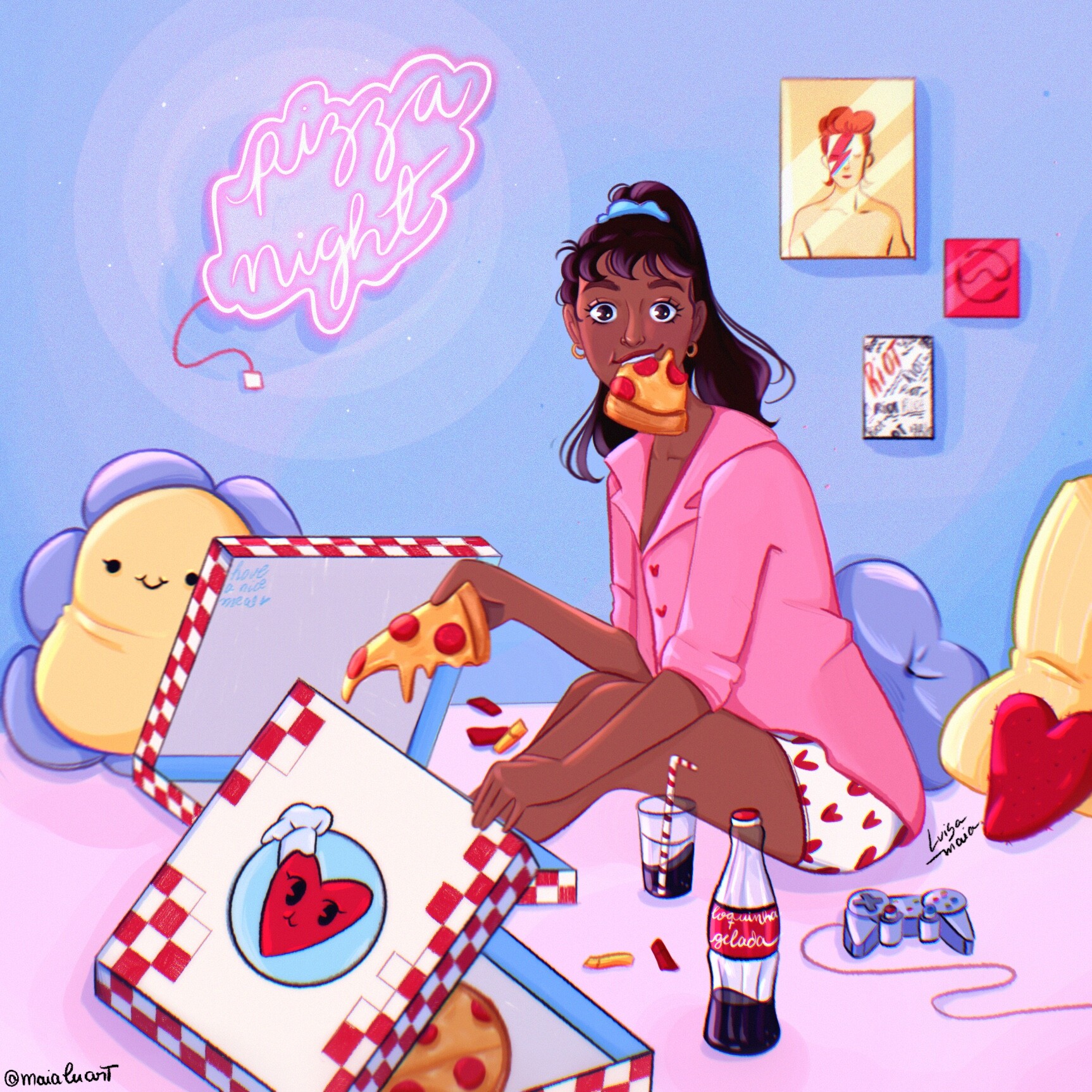 ArtStation - Pizza night