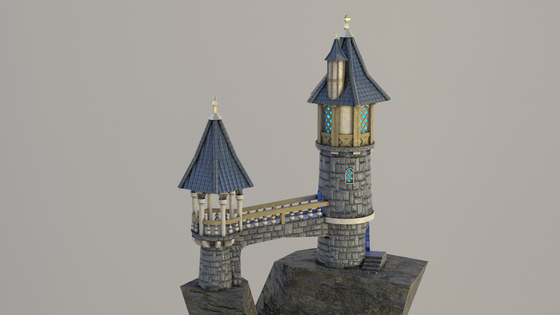 ArtStation - Wizards Tower (Trim Sheet Prcatice)