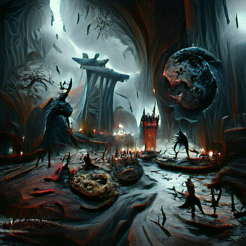 ArtStation - Gathering of A Dark Ritual