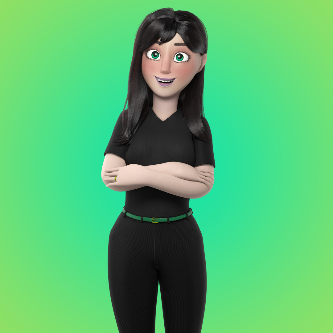 ArtStation - Facility crédito - Mascote 3d