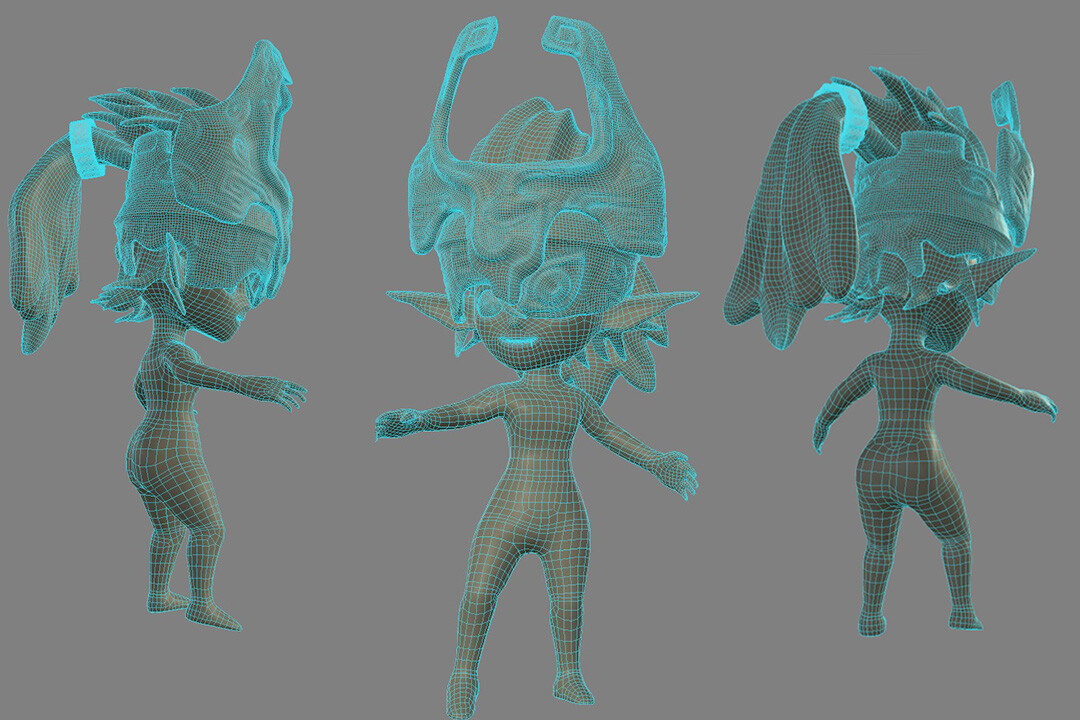 LuGa Juarzt - Midna-Zelda Character Modeling