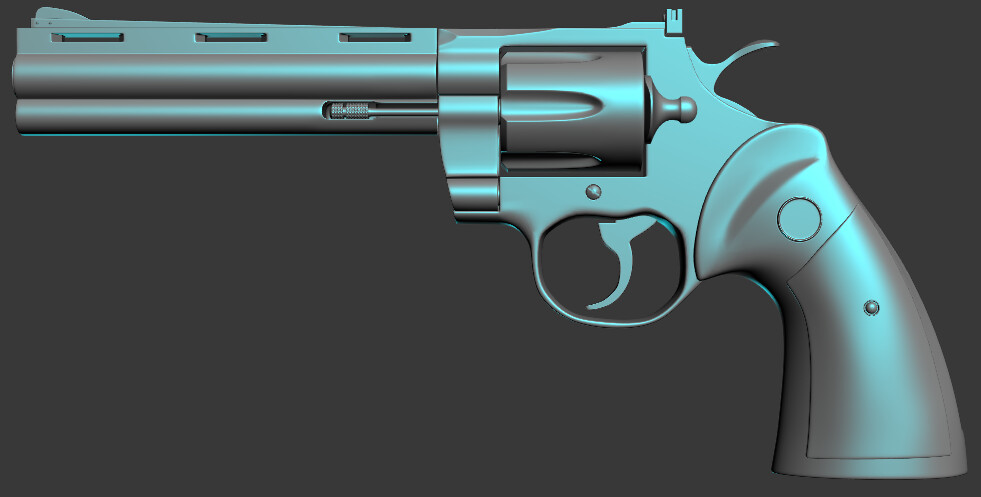 ArtStation - Python Magnum 357