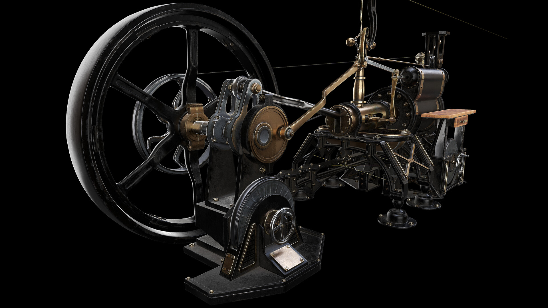 ArtStation - Steampunk Airship Engine