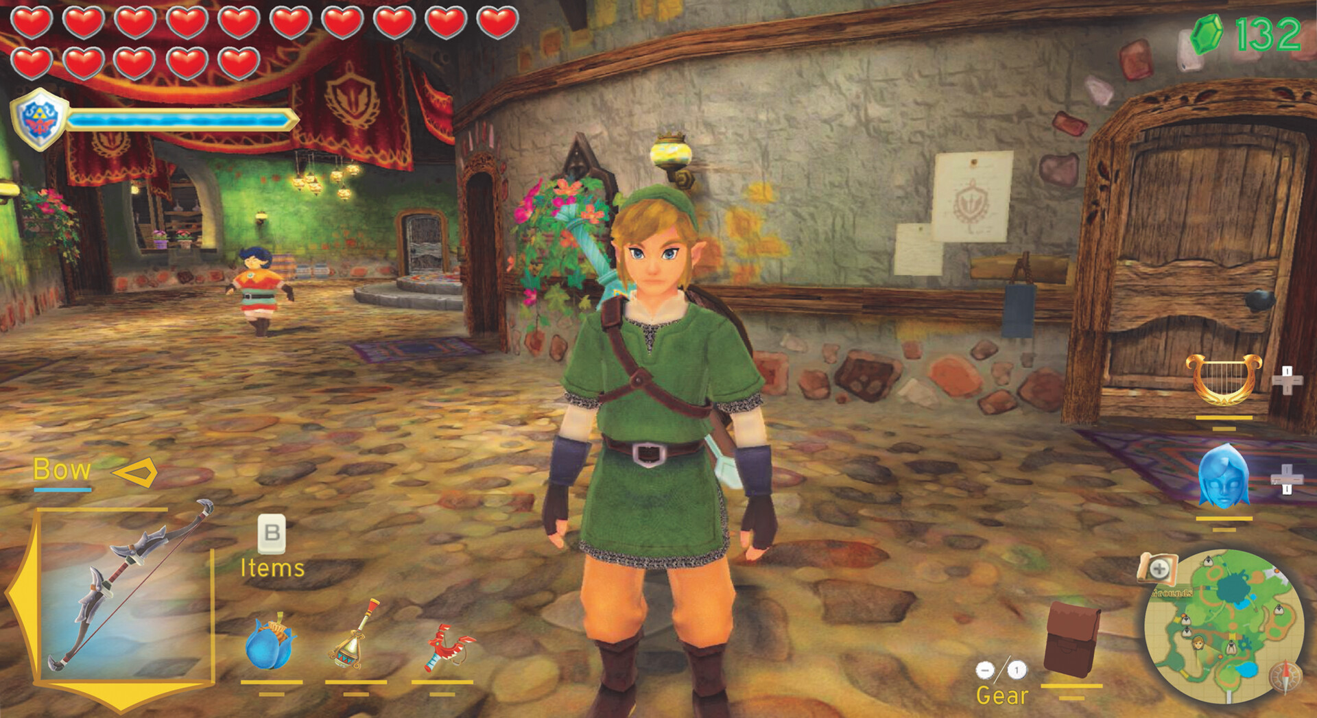 ArtStation - The Legend of Zelda: Skyward Sword - HUD Redesign
