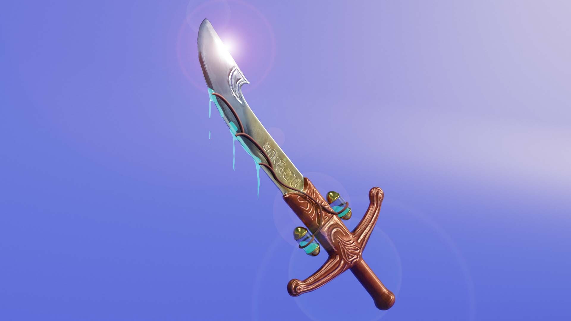 ArtStation - Fantasy RPG Sword