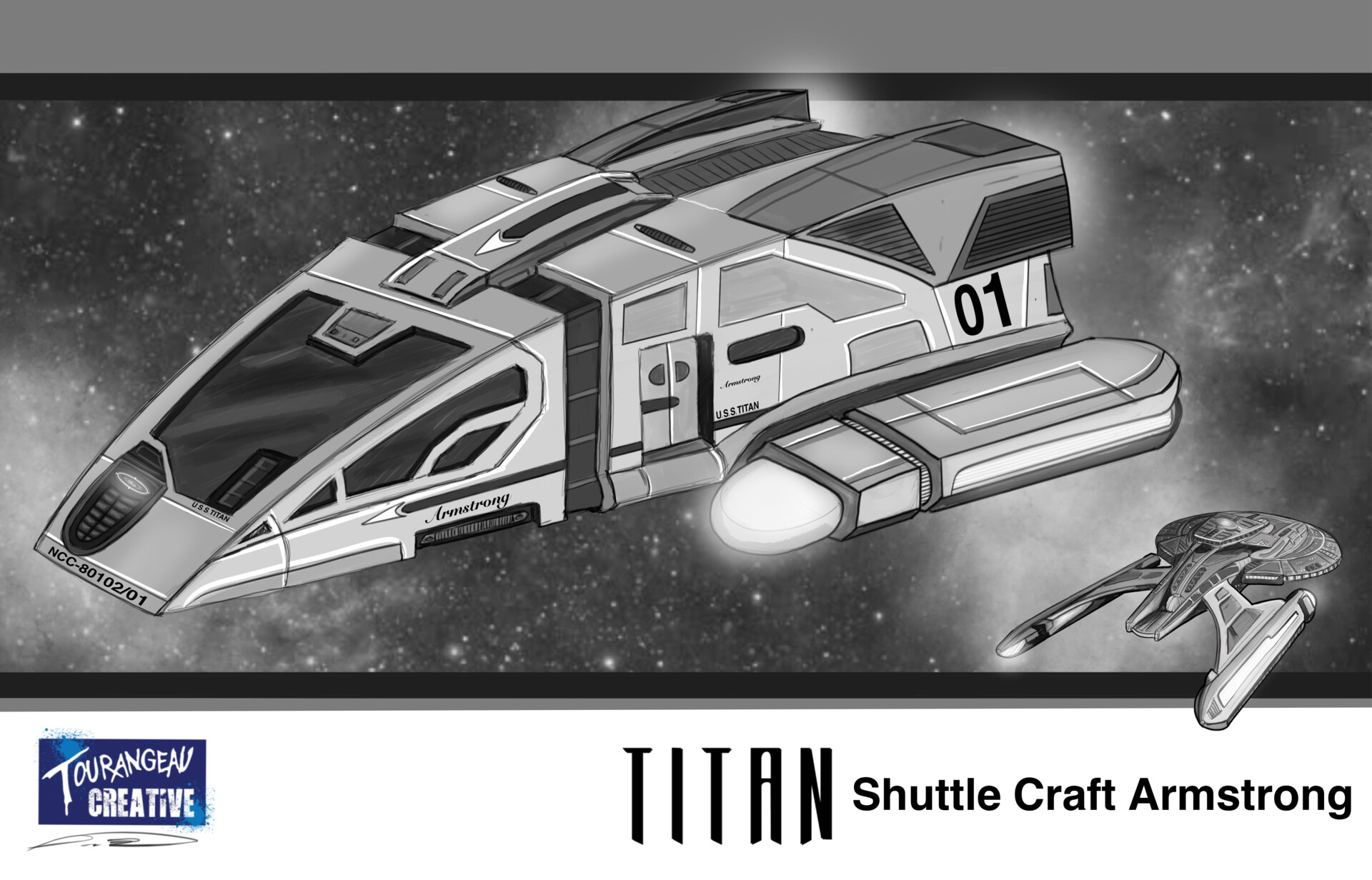 ArtStation - Shuttle Craft Armstrong