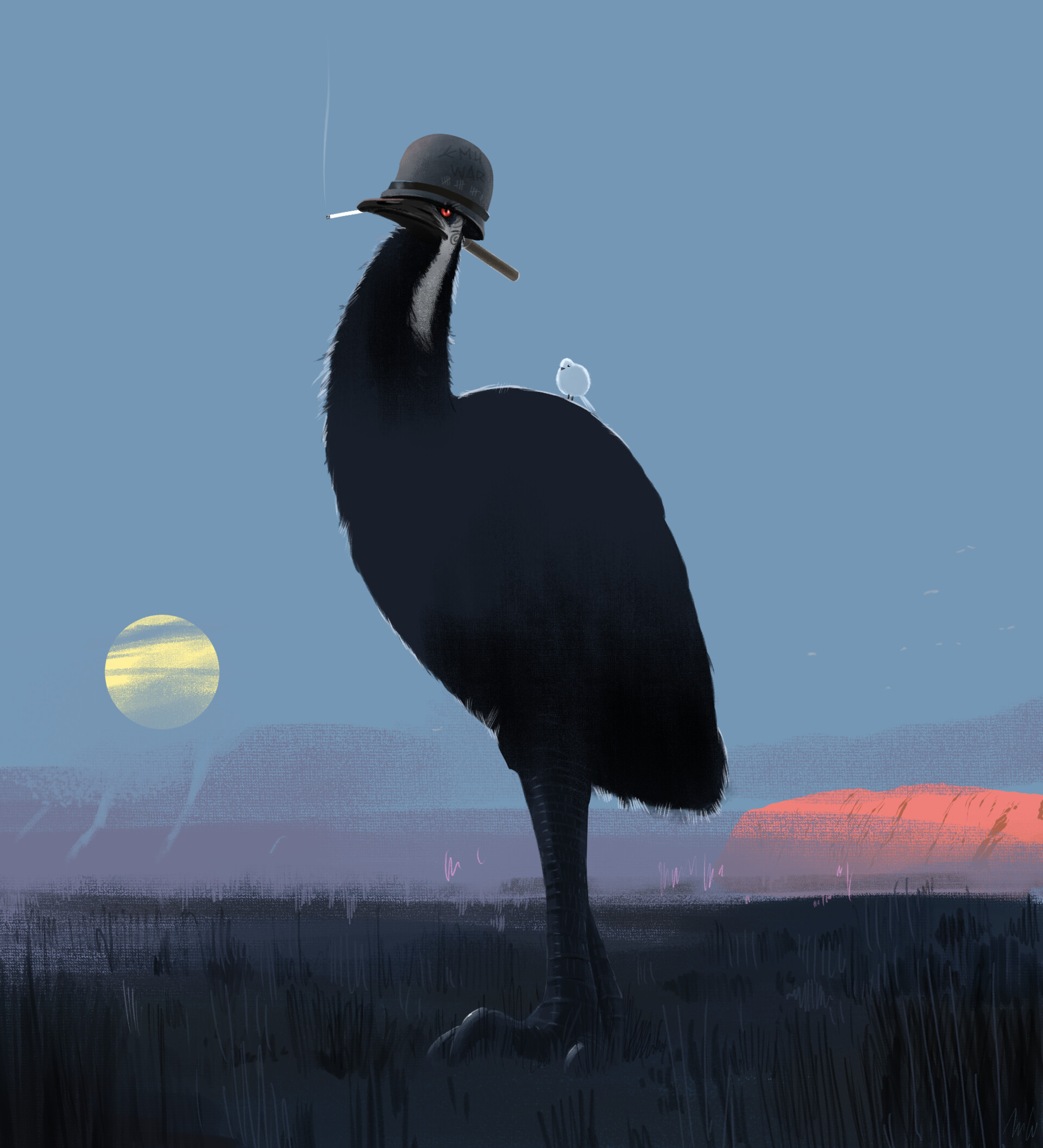 ArtStation - Emu Warrior