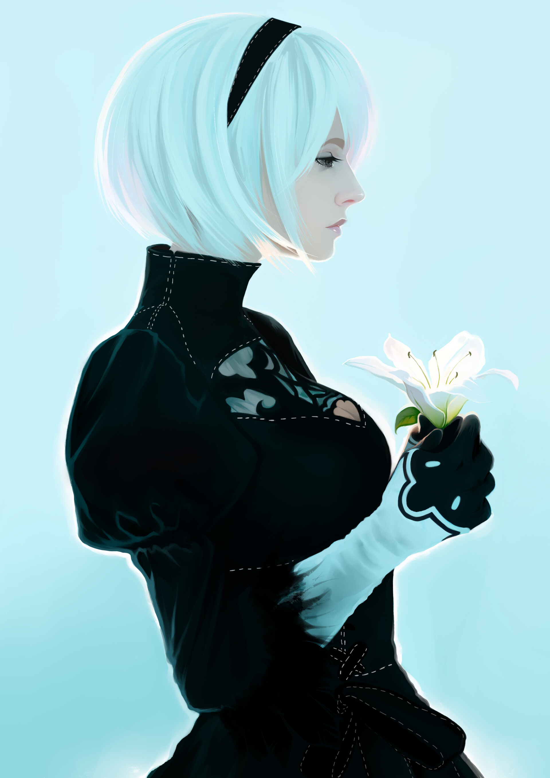 ArtStation - 2B (Nier: Automata)