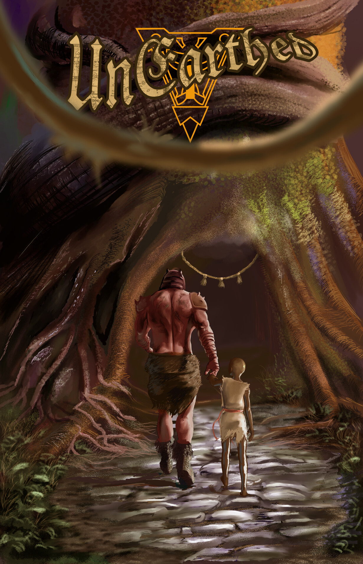 ArtStation - UnEarthed Book cover