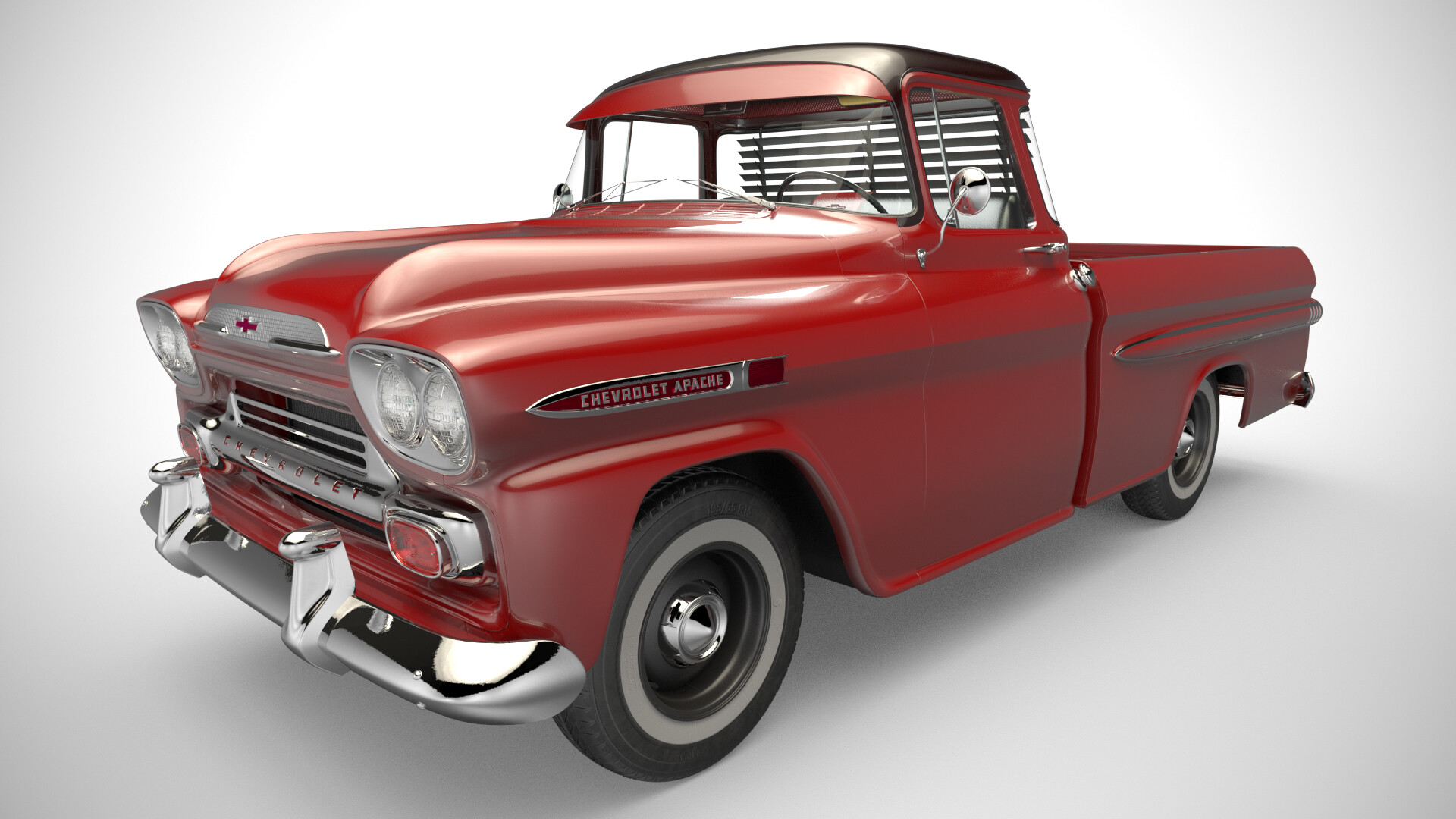 ArtStation - Chevrolet Apache 4x2