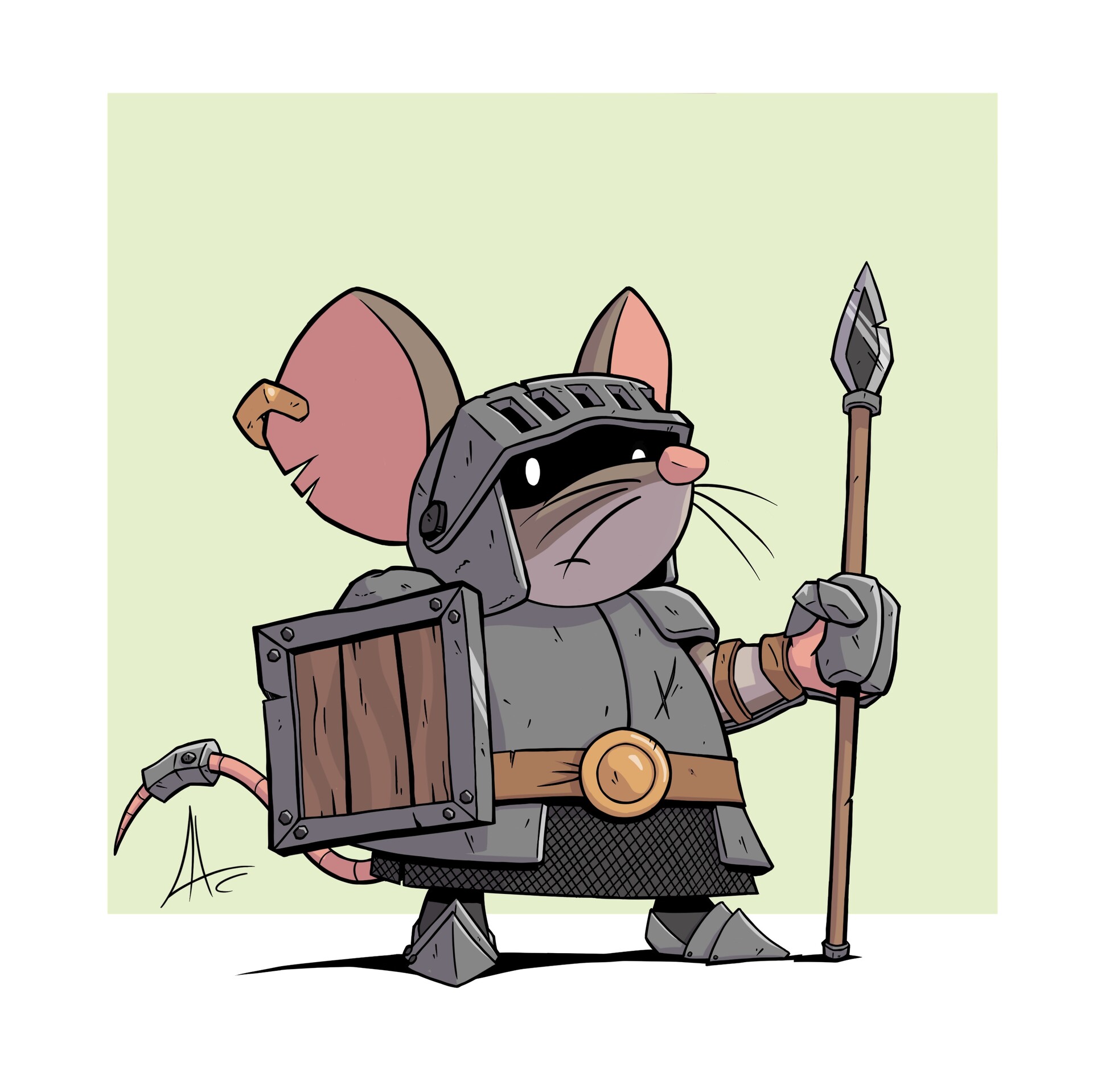 ArtStation - Mouse knight