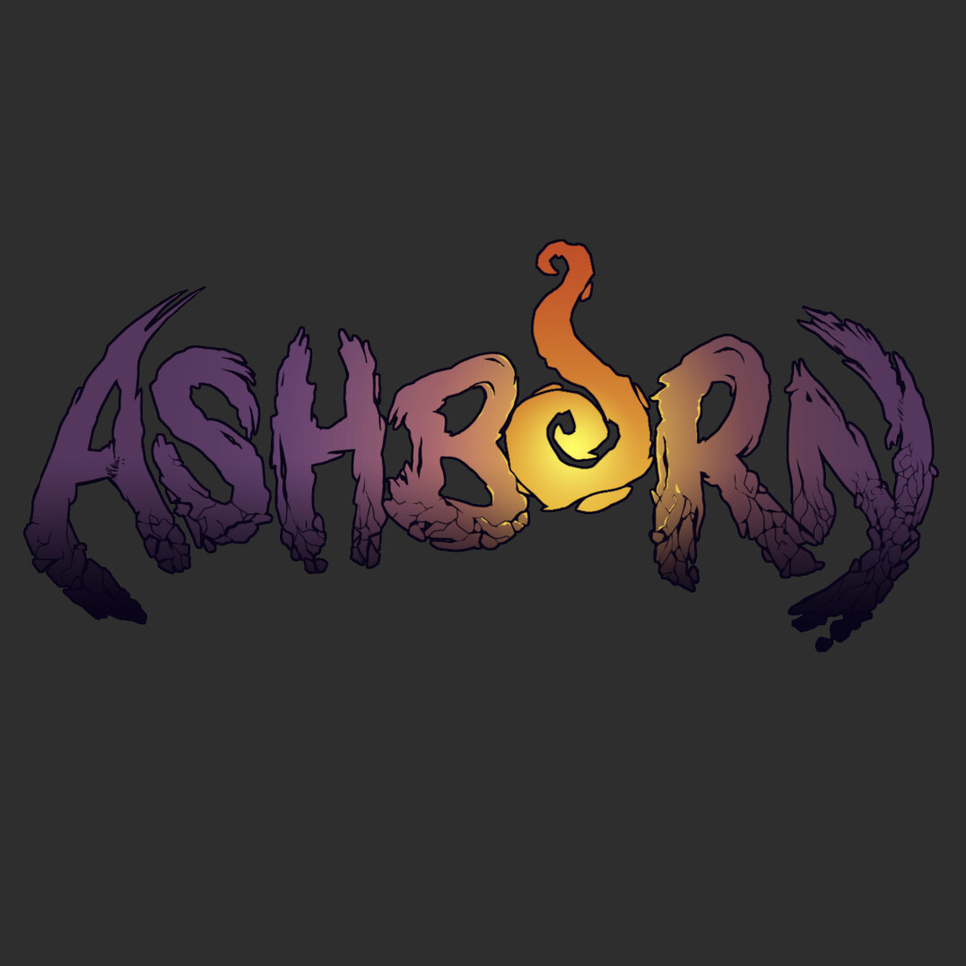 ArtStation - Fantasy RPG game logo - Ashborn