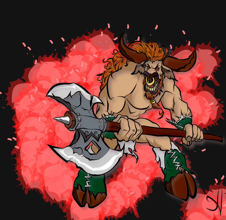 ArtStation - minotaur