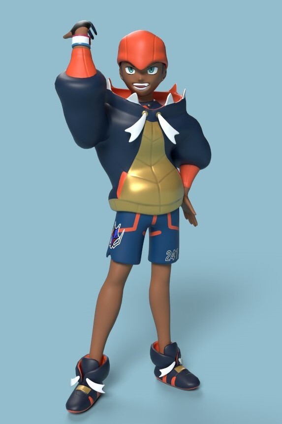 ArtStation - Pokemon "Raihan"