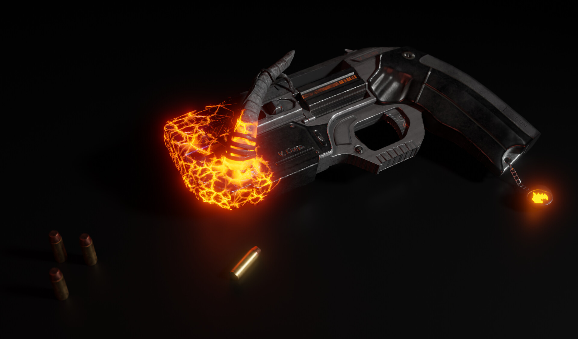 ArtStation - Demon gun