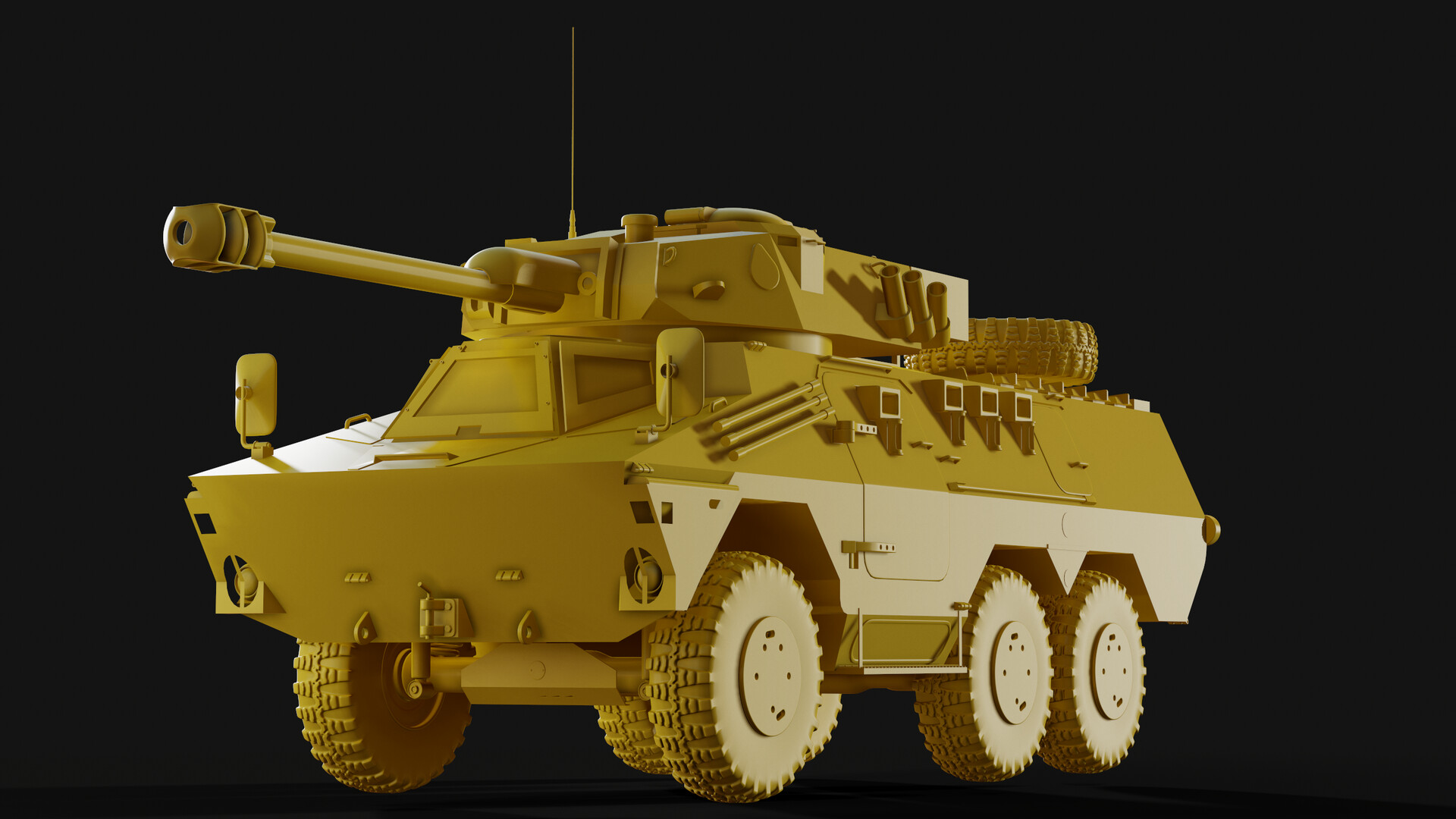 ArtStation - RATEL INFANTRY COMBAT VEHICLE