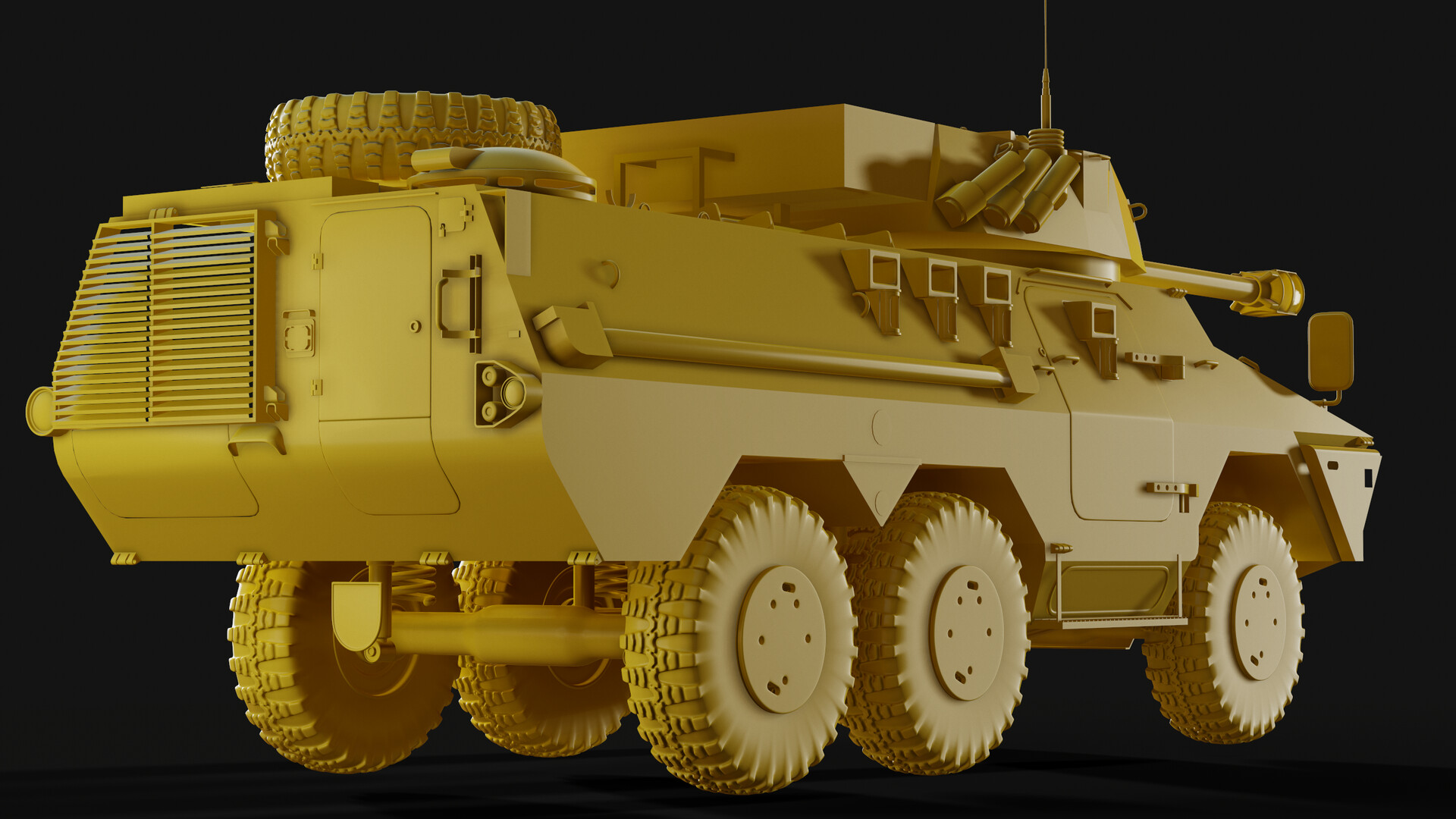 ArtStation - RATEL INFANTRY COMBAT VEHICLE