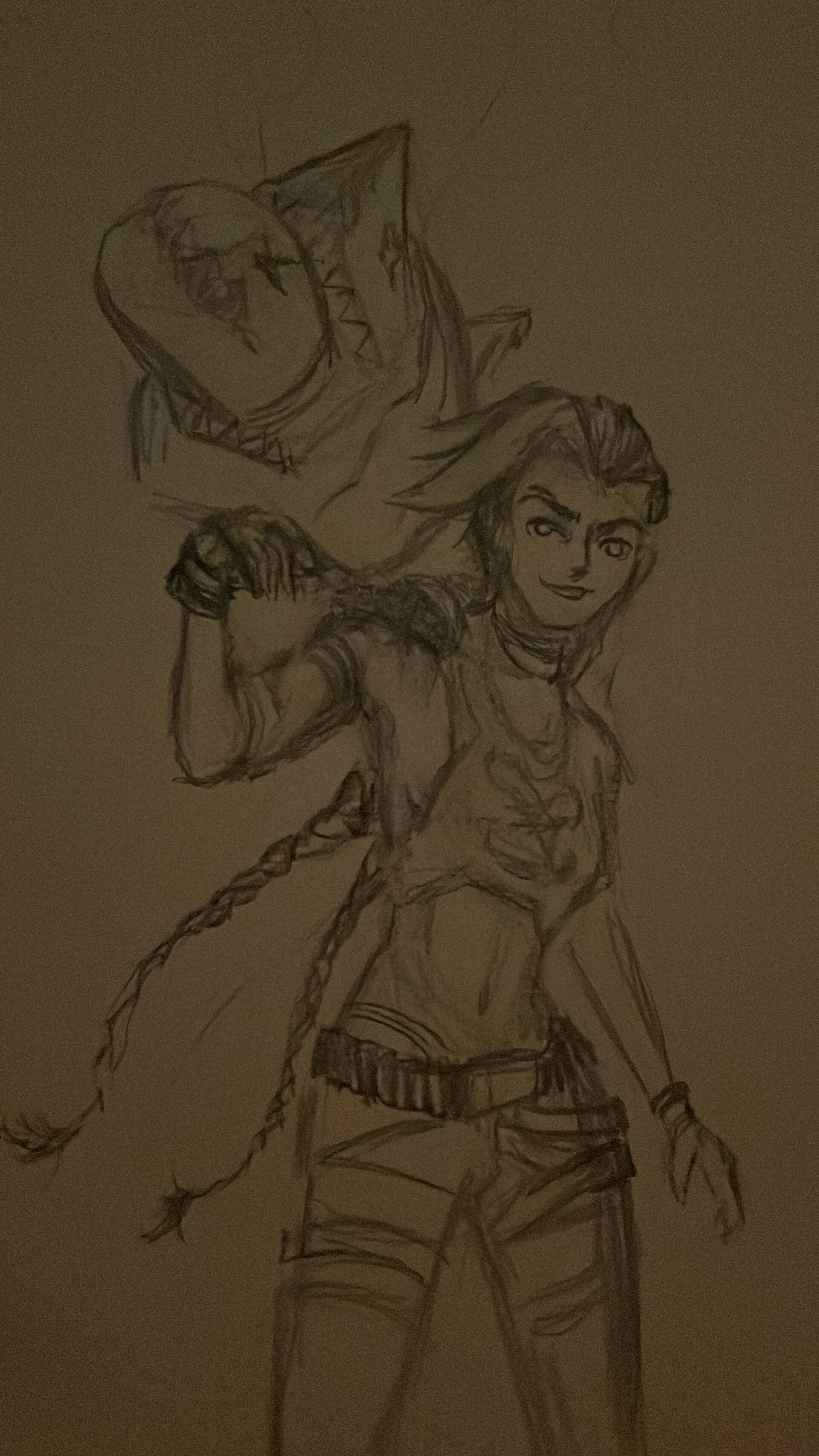 ArtStation - Jinx Sketch fast observation