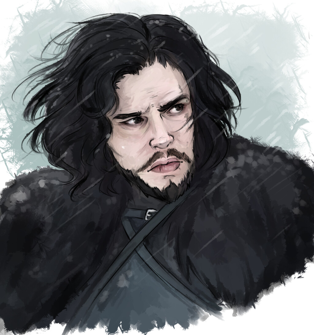 ArtStation - Jon Snow (Game of Thrones)