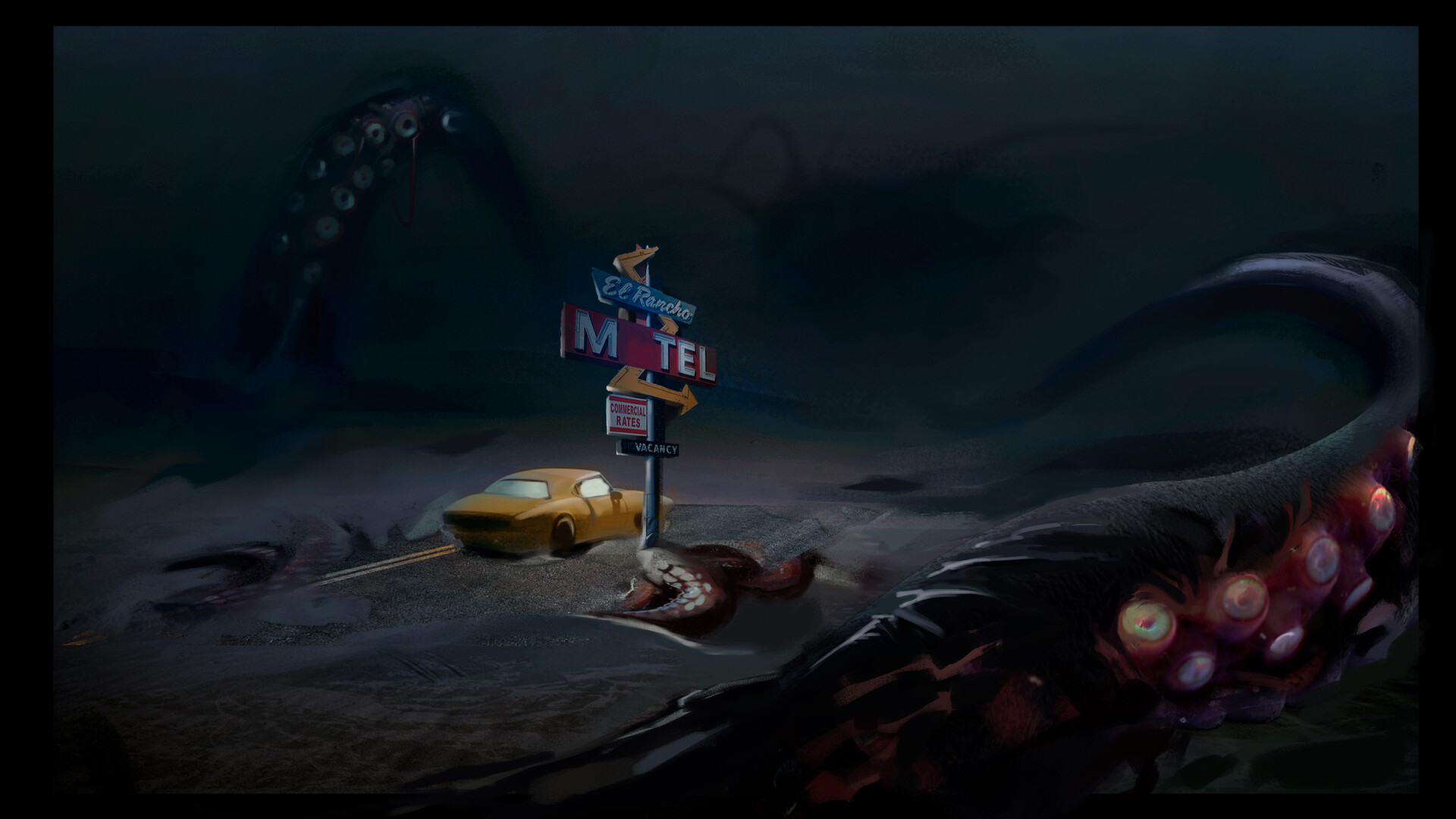 ArtStation - Horror concept art