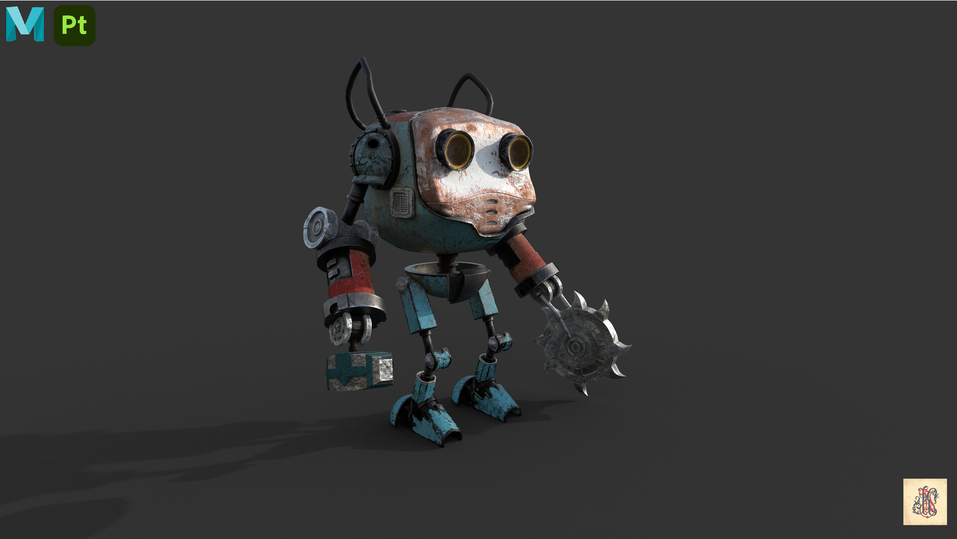 ArtStation - Mini Boss Robot