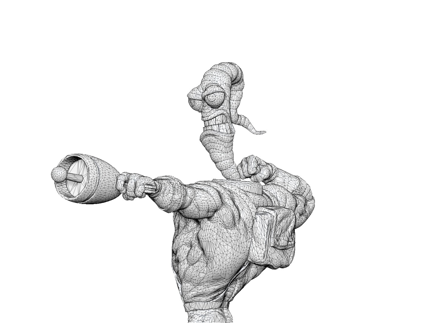 Юрий Матвеев - Earthworm Jim STL 3D printable