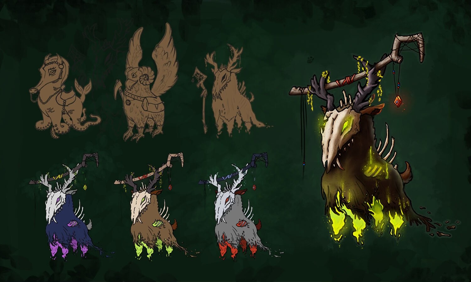 ArtStation - Magic Deer