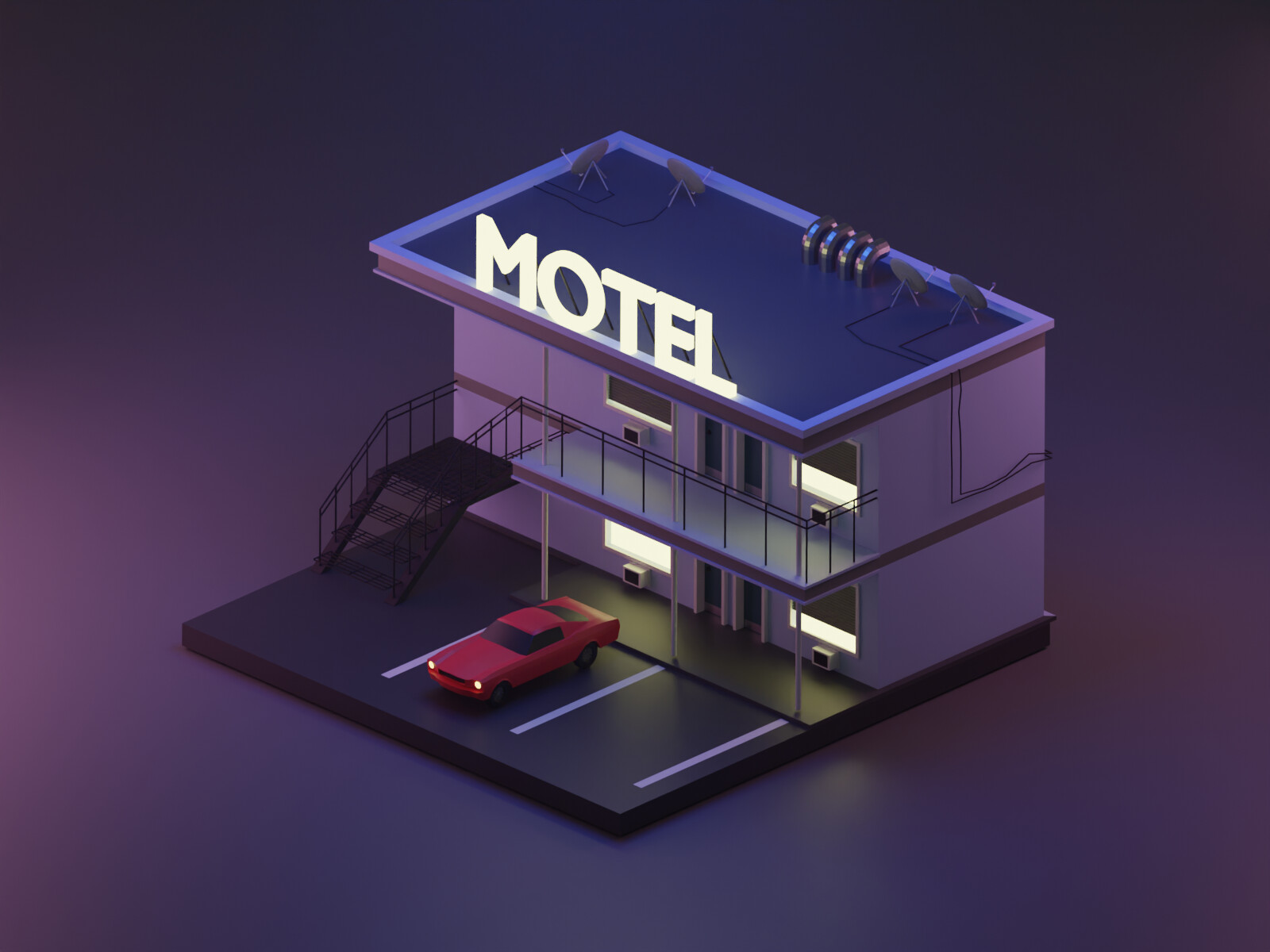 ArtStation - Motel