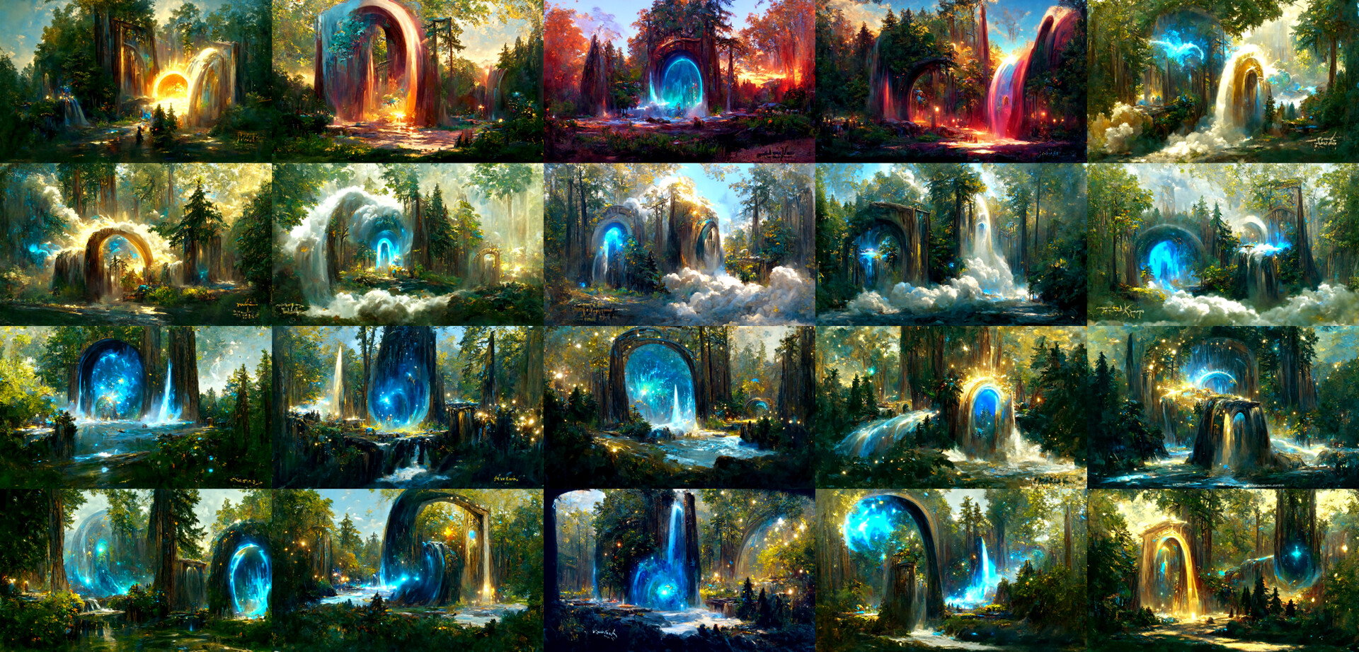 ArtStation - Portals Series - VQGAN+CLIP