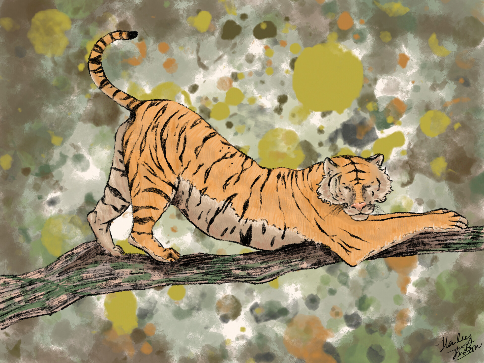 ArtStation - Tiger Study(?)