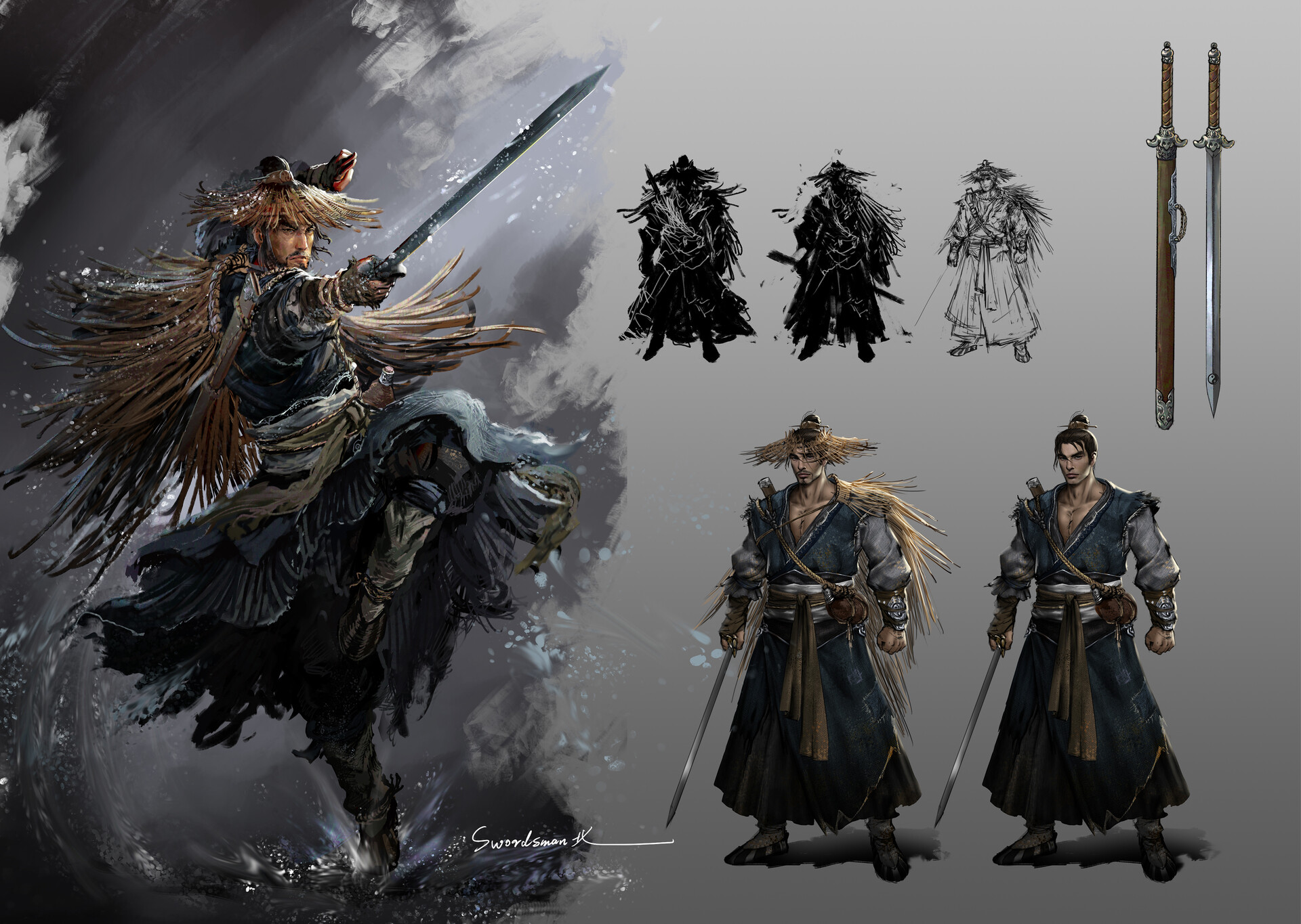 ArtStation - Swordsman-Taoist