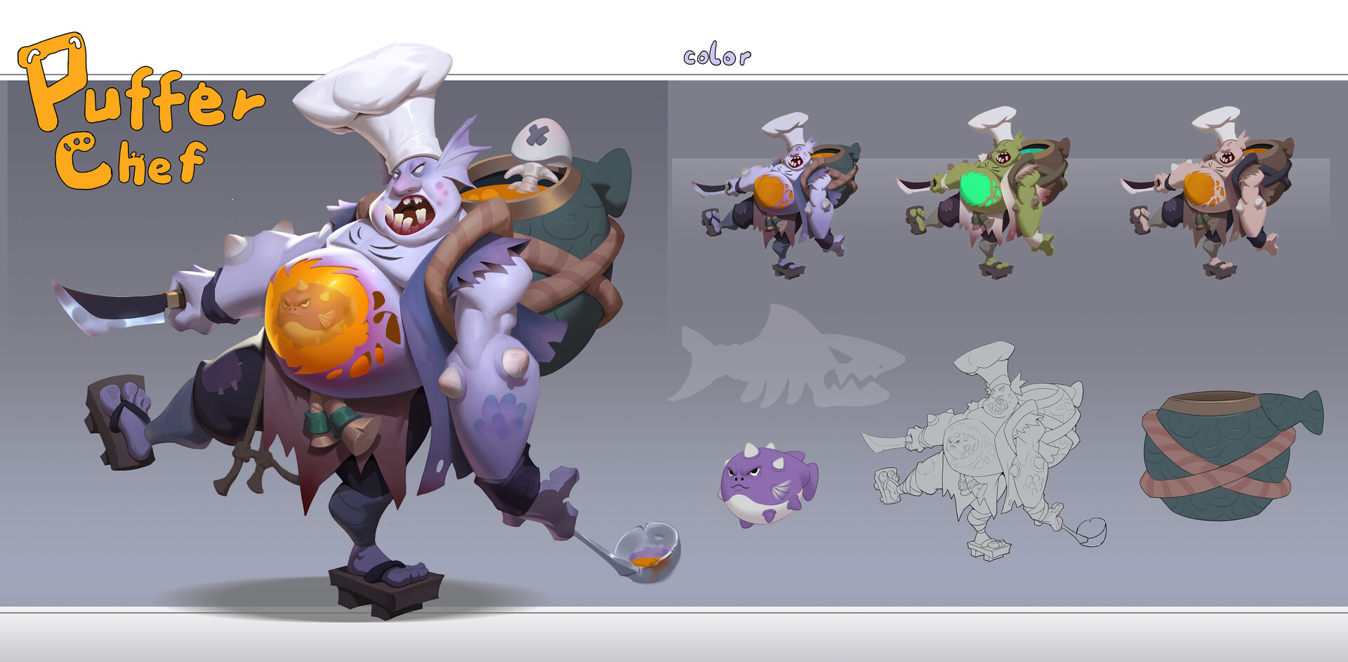 ArtStation - Puffer Chef