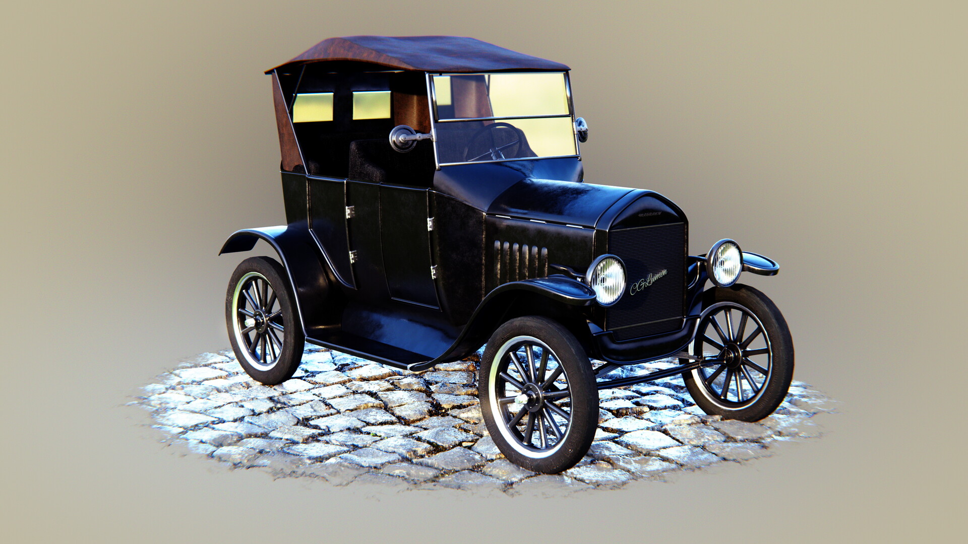 ArtStation - Ford Model T