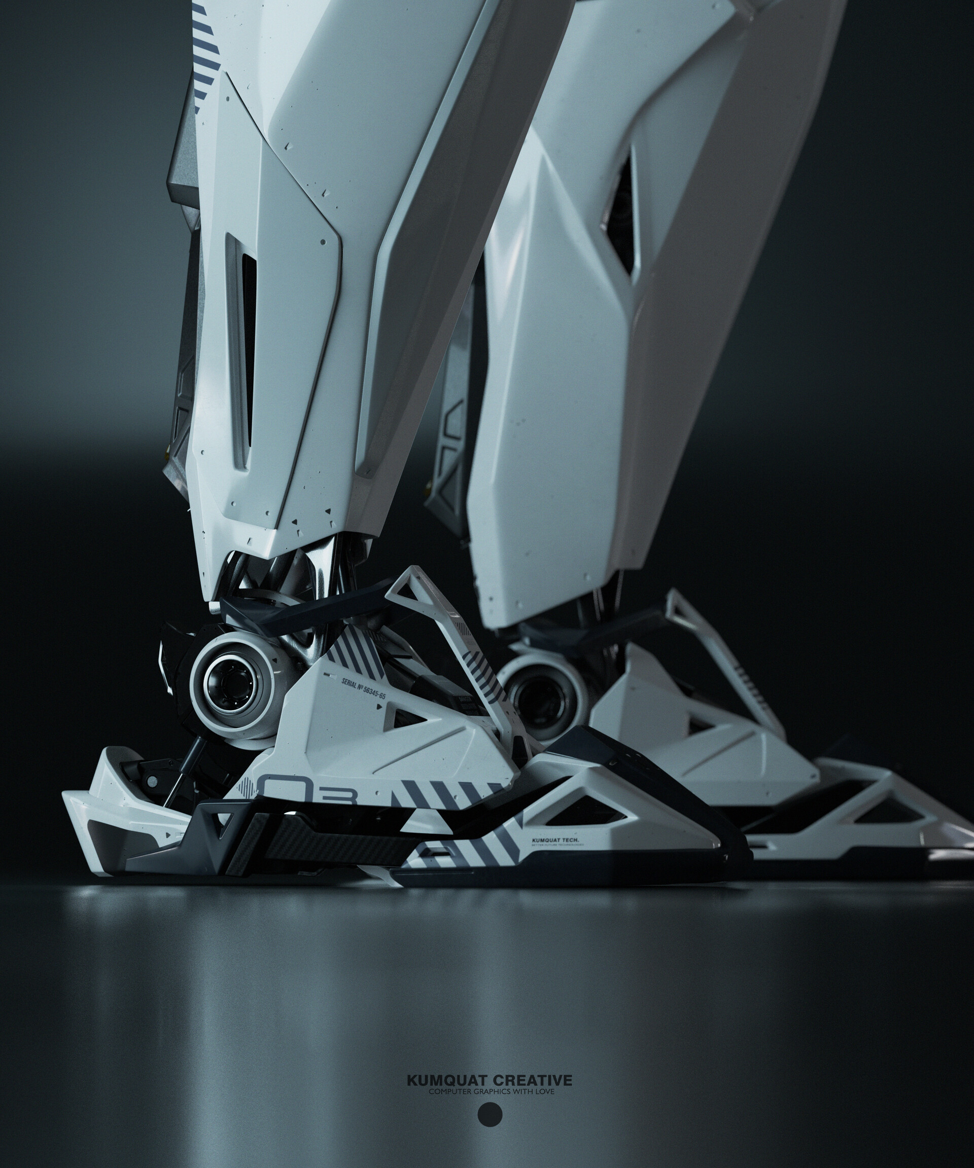 Mrthidn - Kumquat Creative - Robot leg concept