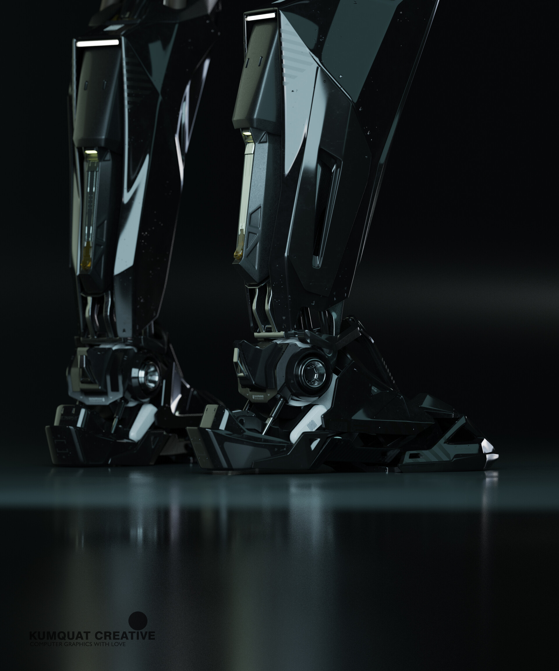 Mrthidn - Kumquat Creative - Robot leg concept