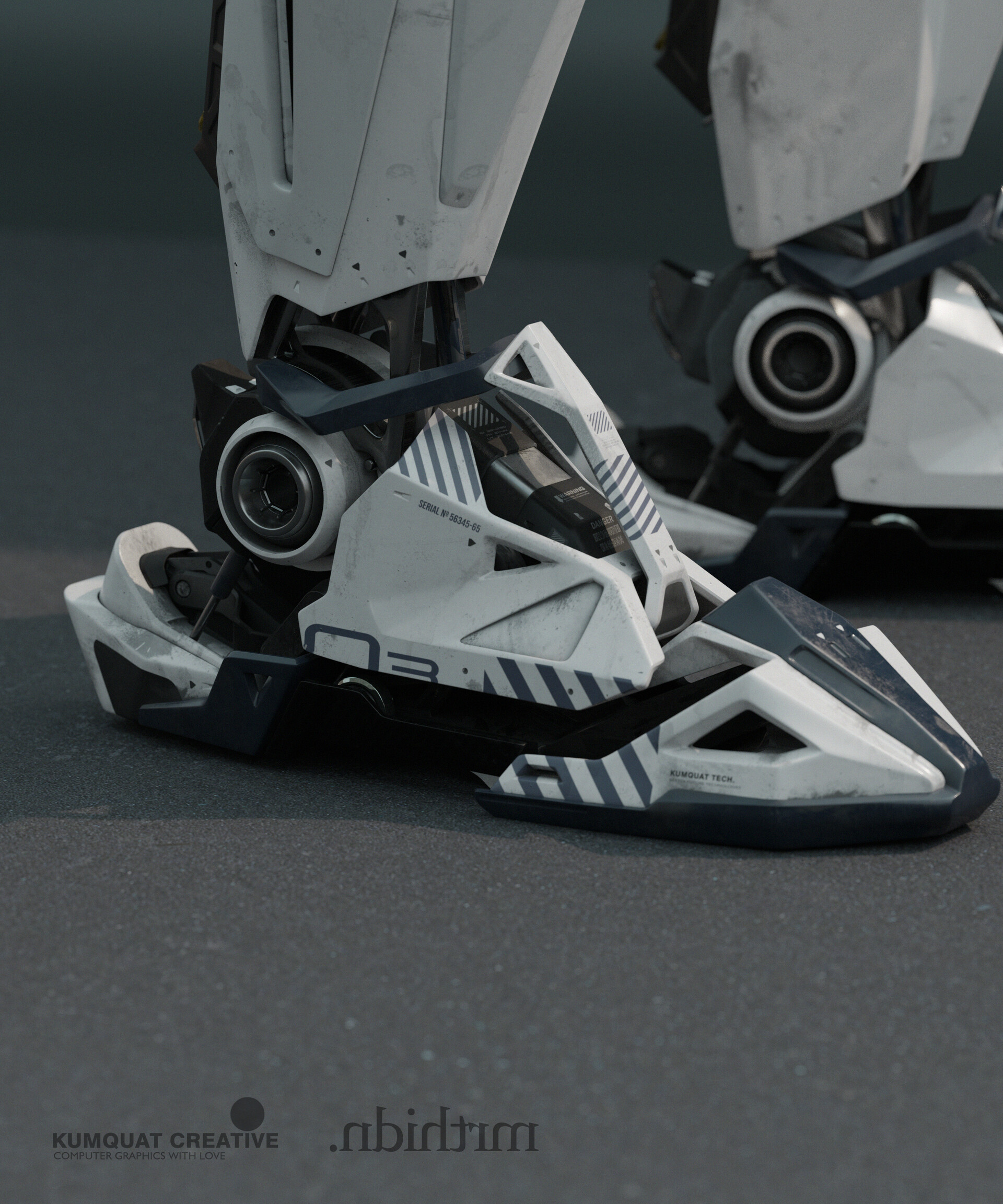 ArtStation - Robot leg concept