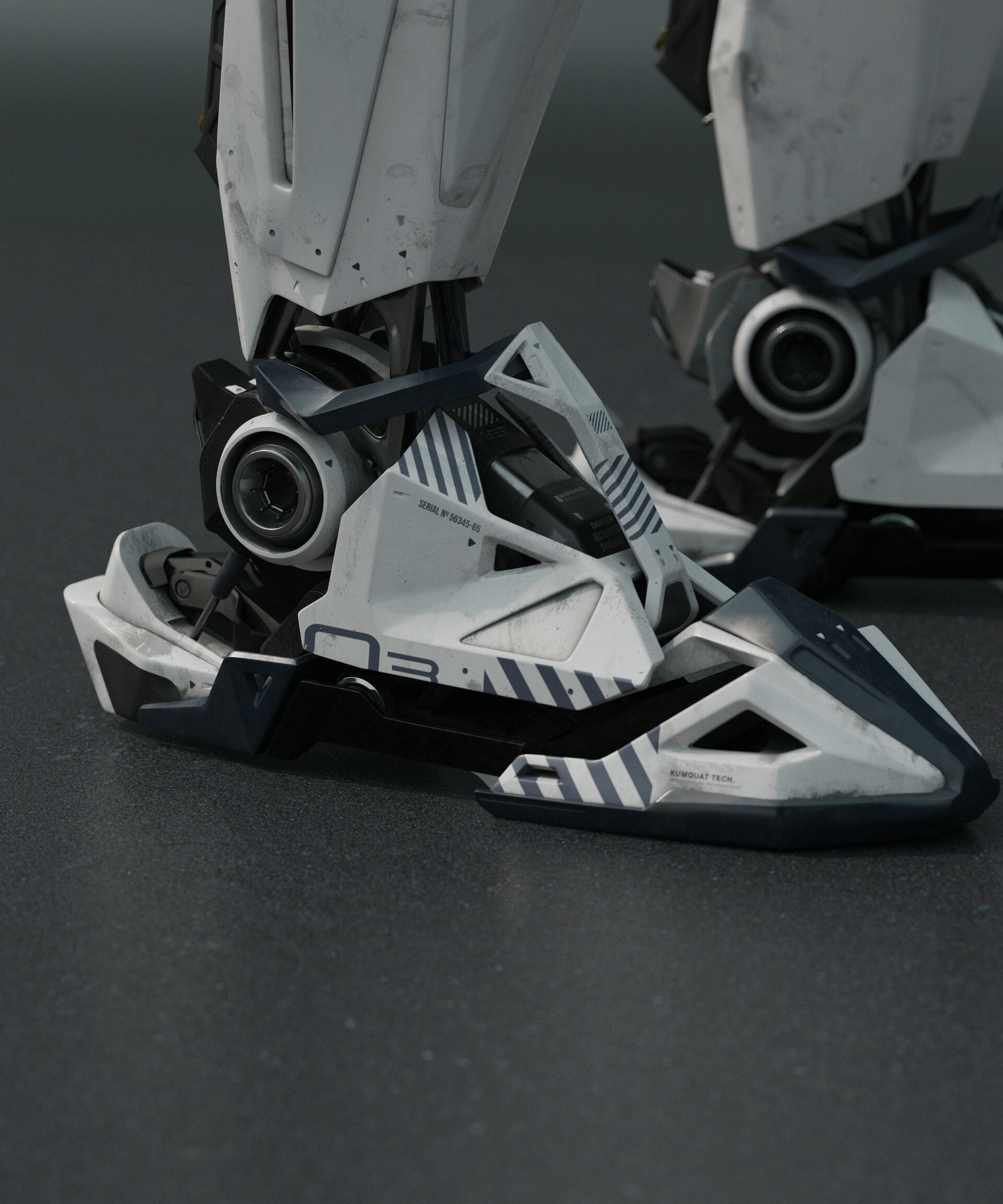 Mrthidn - Kumquat Creative - Robot leg concept