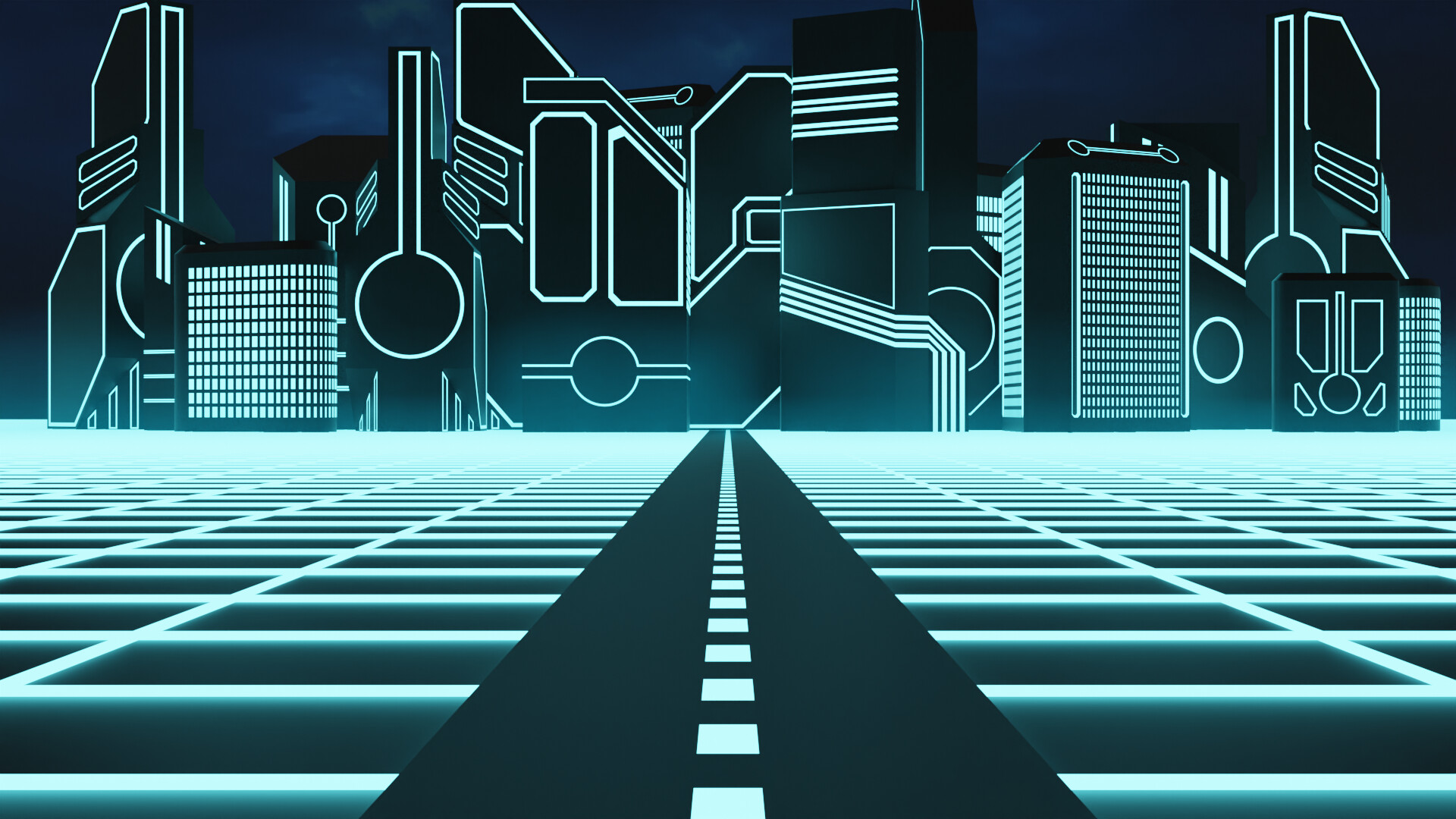 ArtStation - Neon city