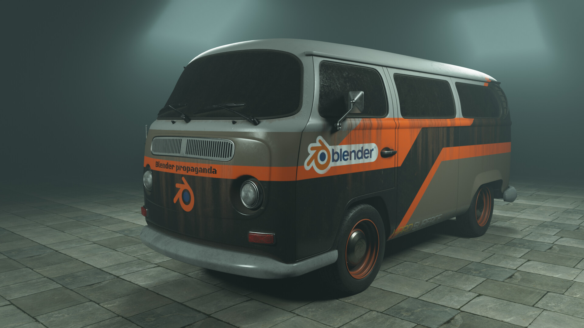 ArtStation - Blender car