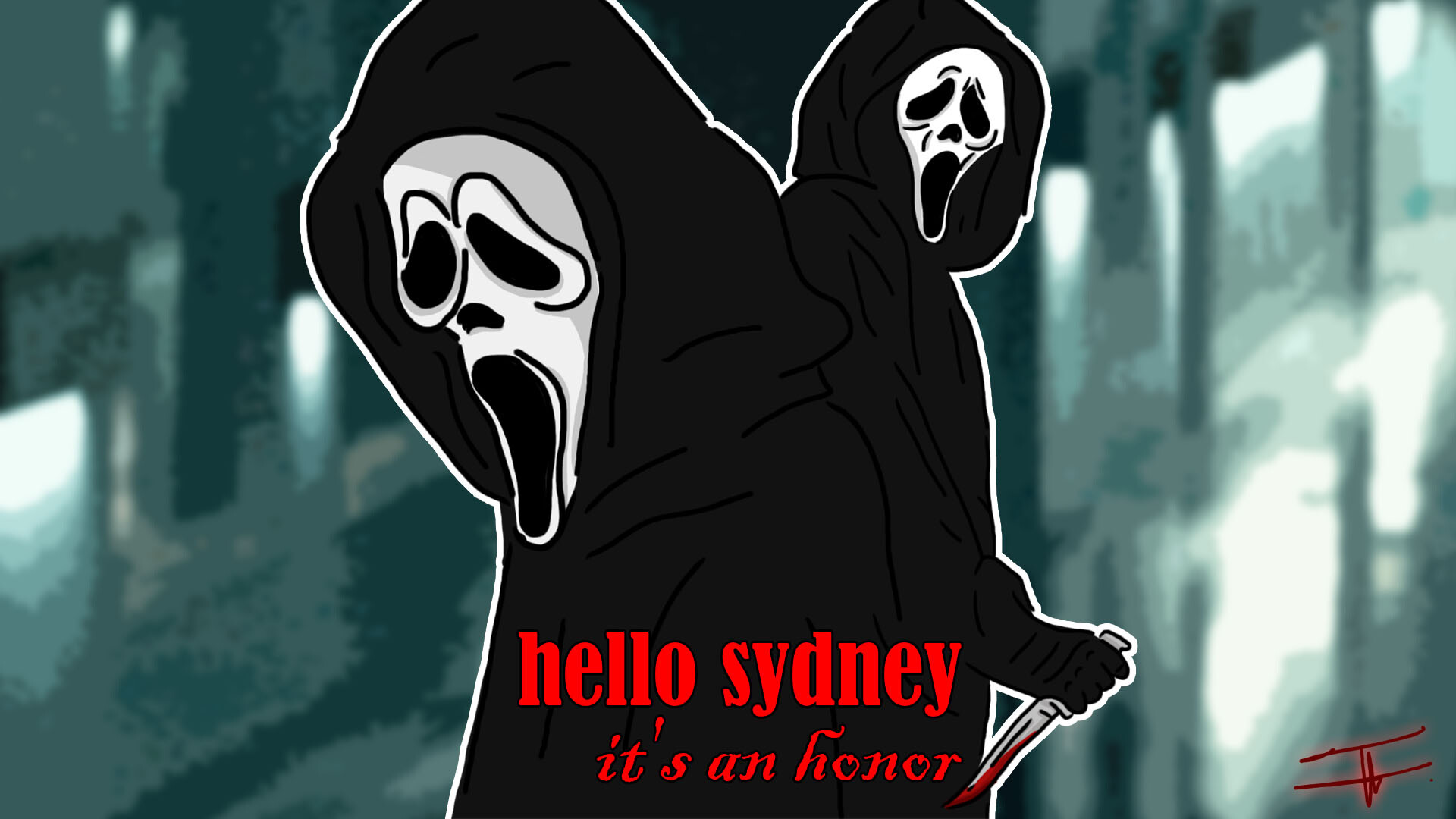 Emir - SCREAM BANNER / "HELLO SYDNEY, İT'S AN HONOR"