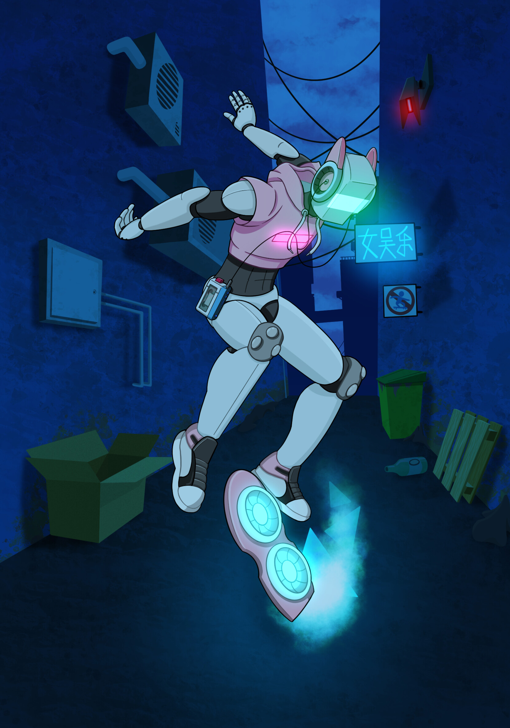 ArtStation - Robot Skater