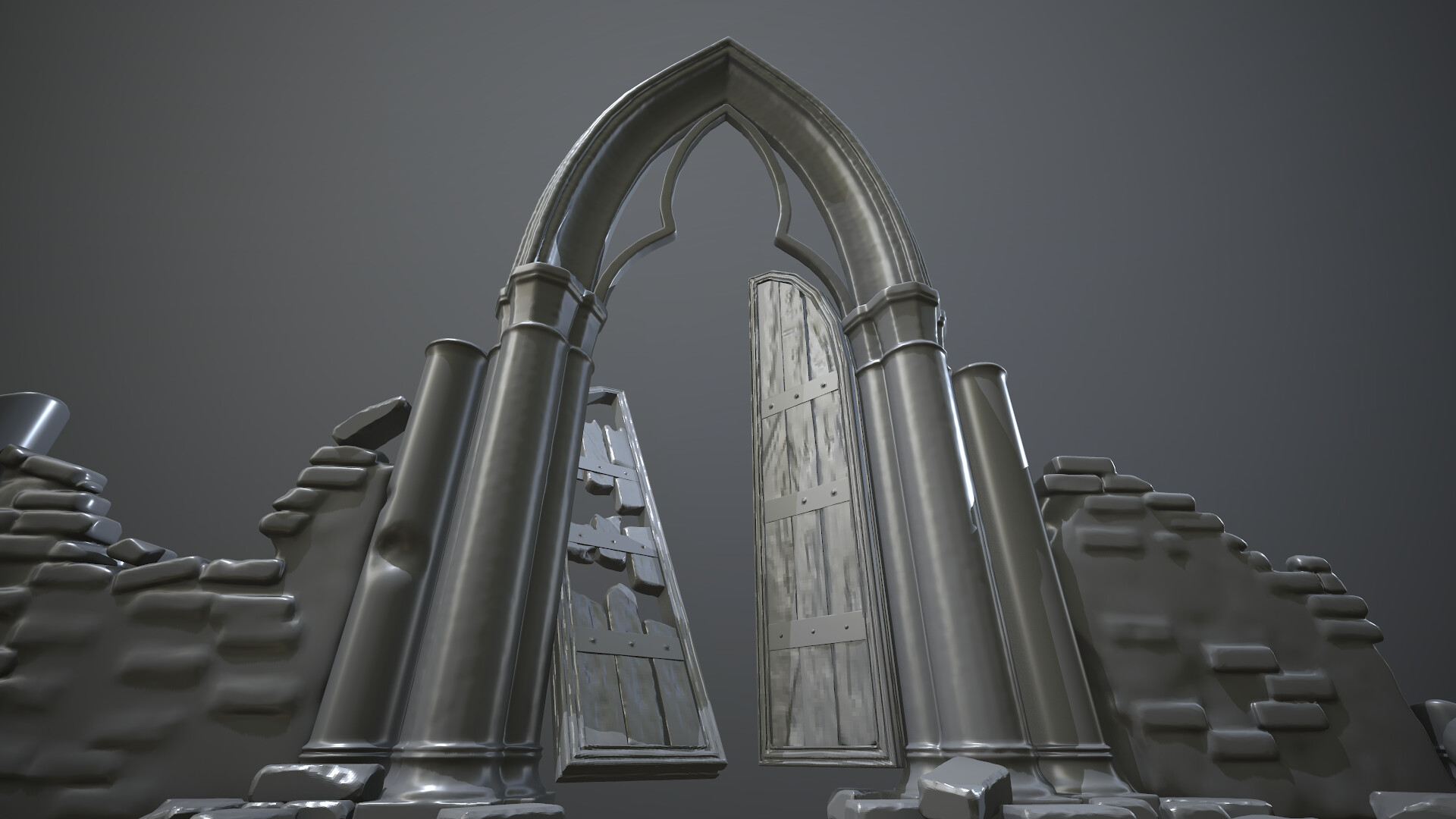 ArtStation - Gate Ruins